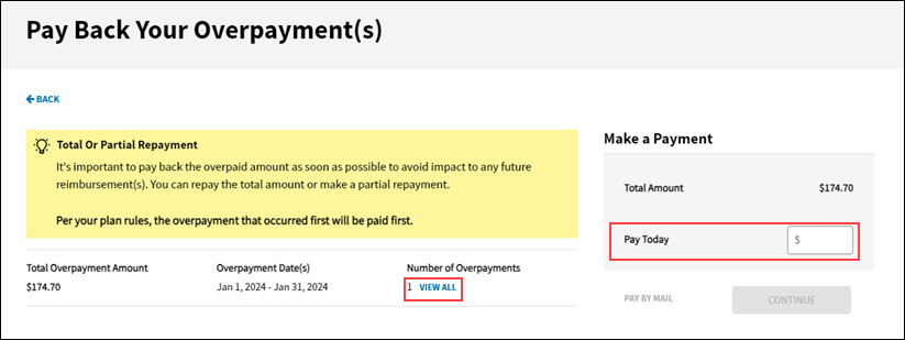 Resolving an Overpayment — Health Coverage Simplified