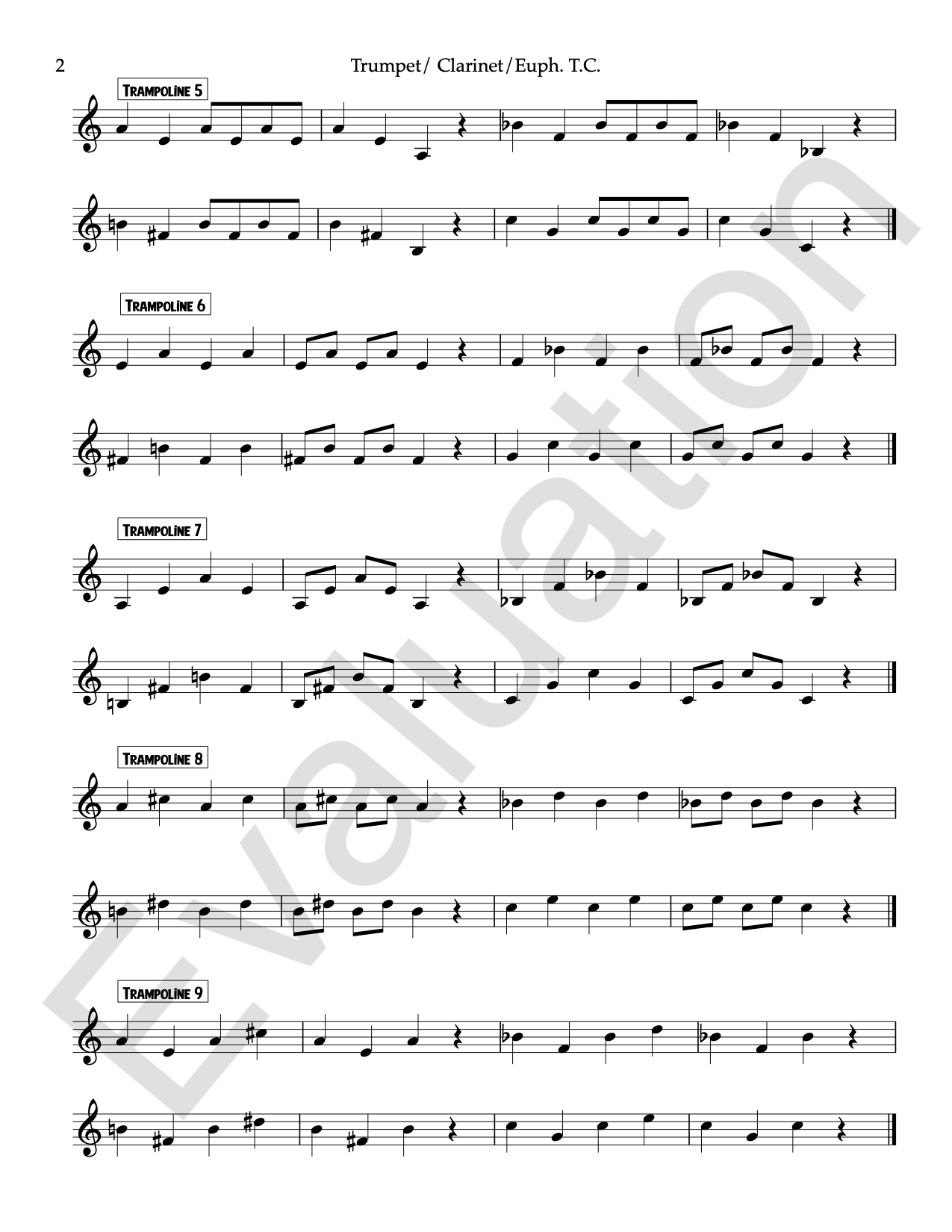 Warmups with a Beat Fundamentals Packets for young band — The Flying Baton
