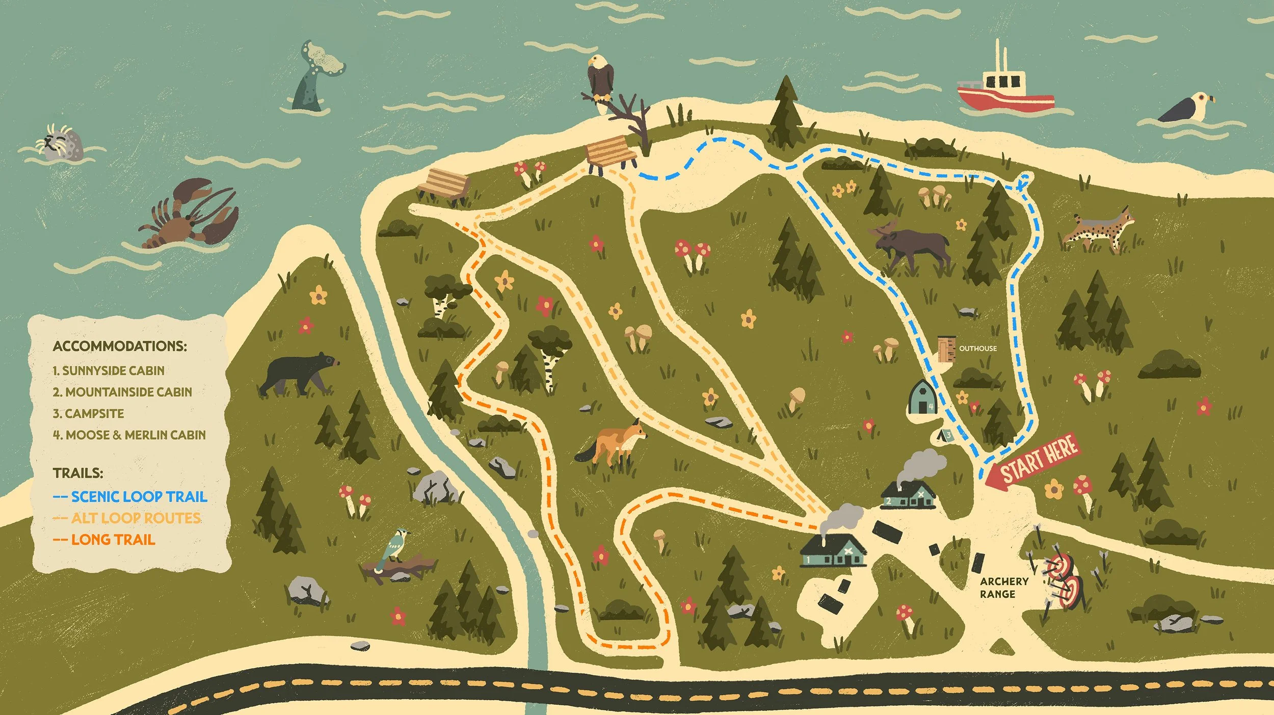 Wreck Cove Cabins & Highland Bow & Arrow