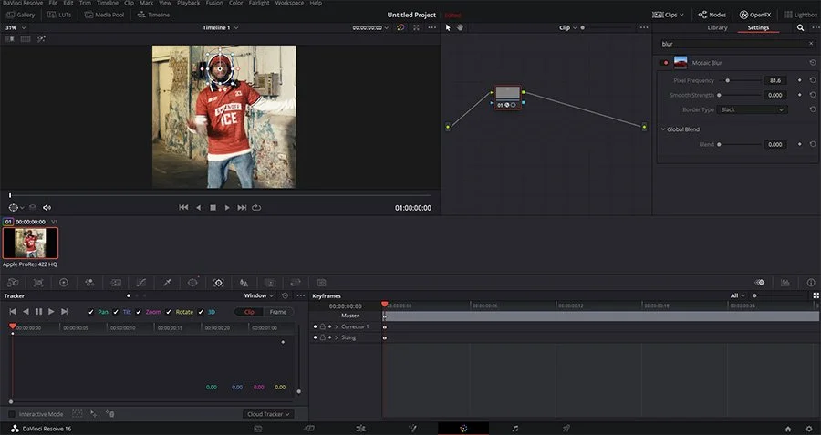 How to Blur Faces and Objects in DaVinci Resolve