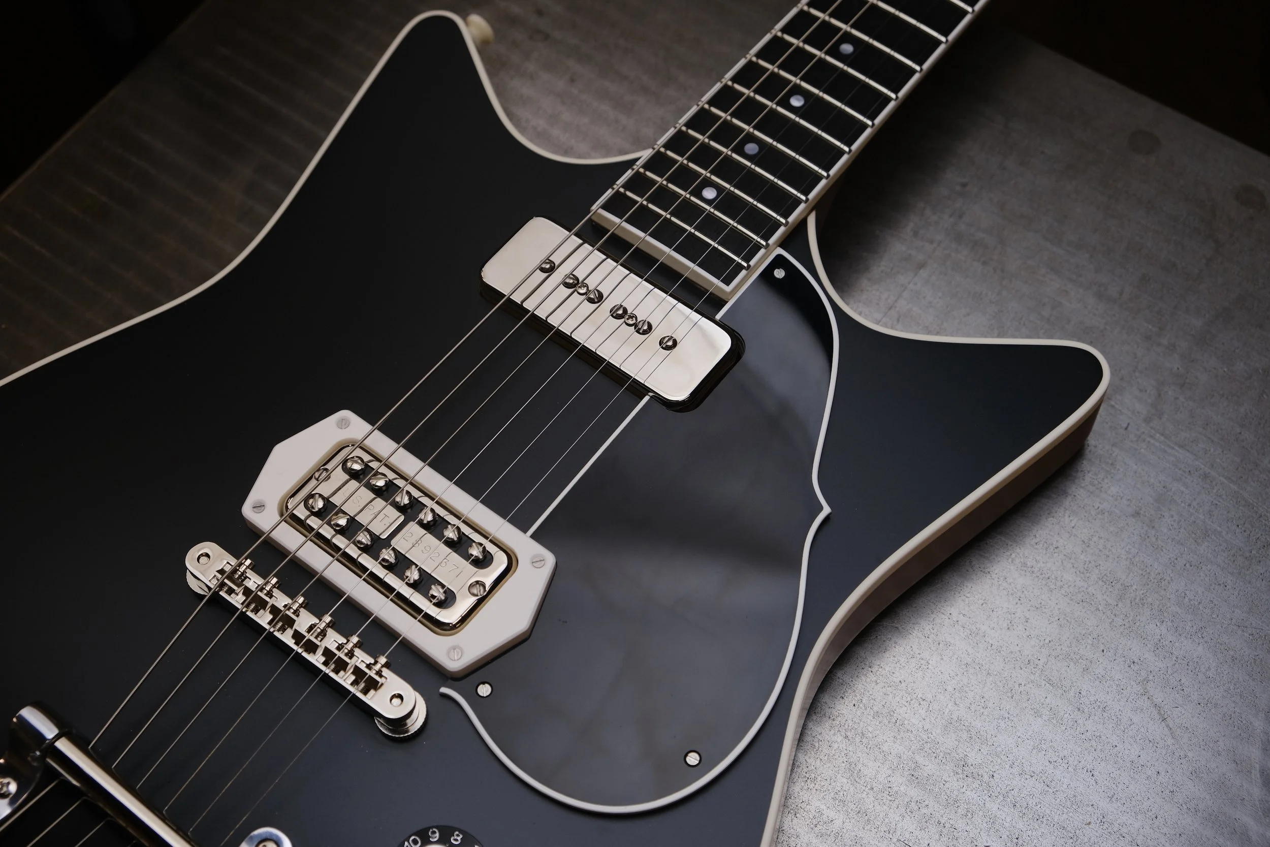 Satin Black - Arcade Model — Frank Brothers Guitar Company - Boutique ...