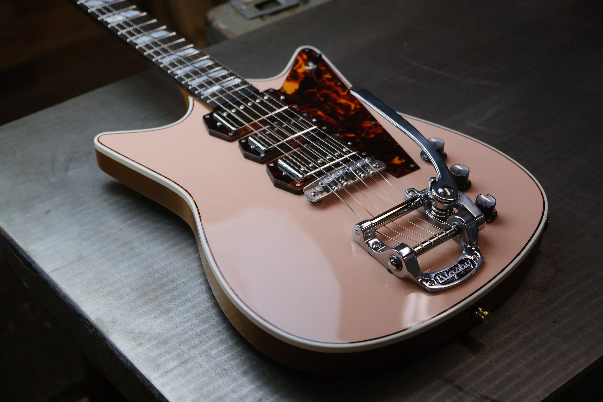 Torched Swamp Ash - Arcade Model — Frank Brothers Guitar Company ...
