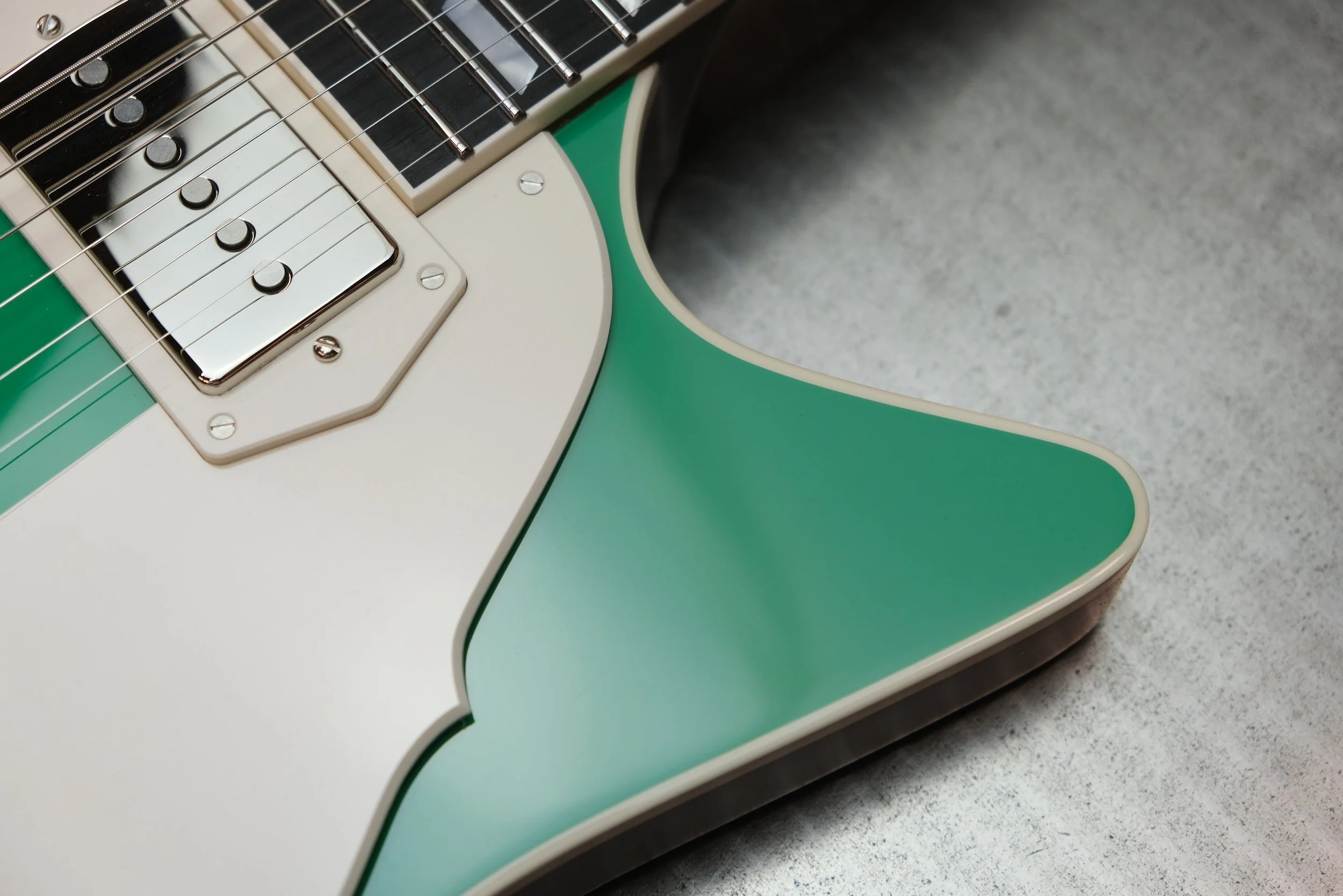 Pelham Blue - Arcade Thinline Model — Frank Brothers Guitar Company ...