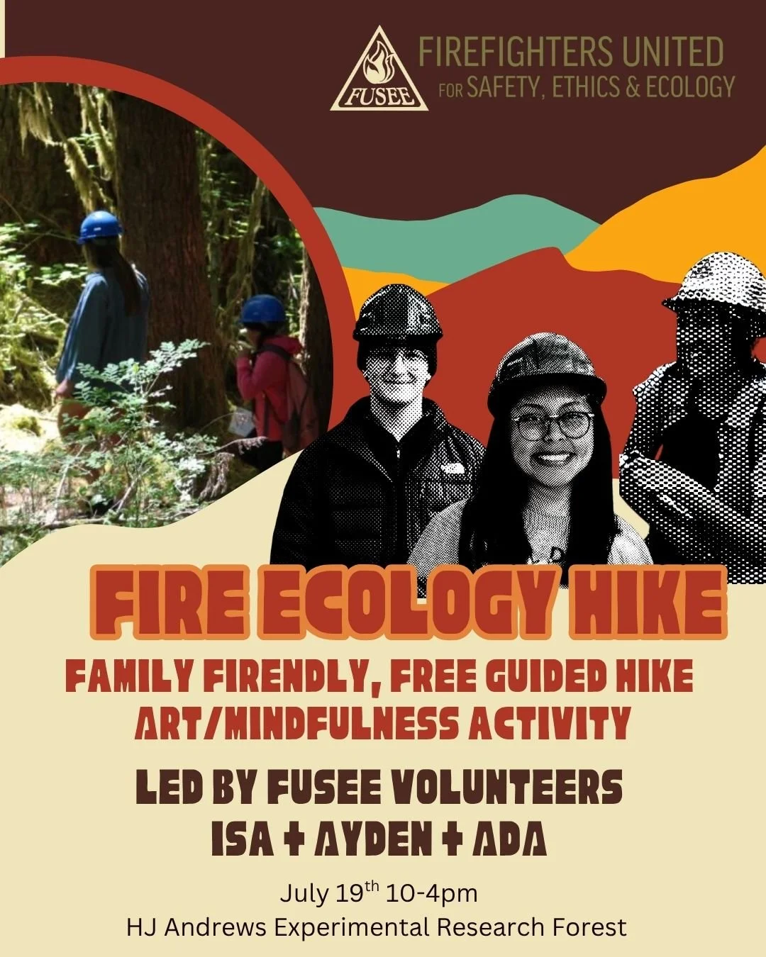 Art & Mindfulness Fire Ecology Hike — Firefighters United for Safety ...