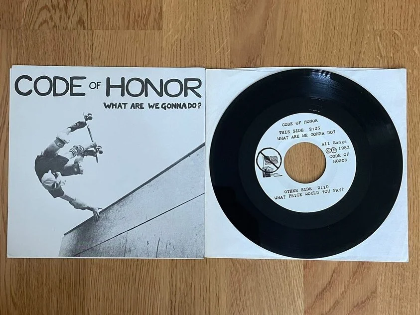 Three Seconds Of Pleasure: The Code Of Honor / Sick Pleasure Split LP ...