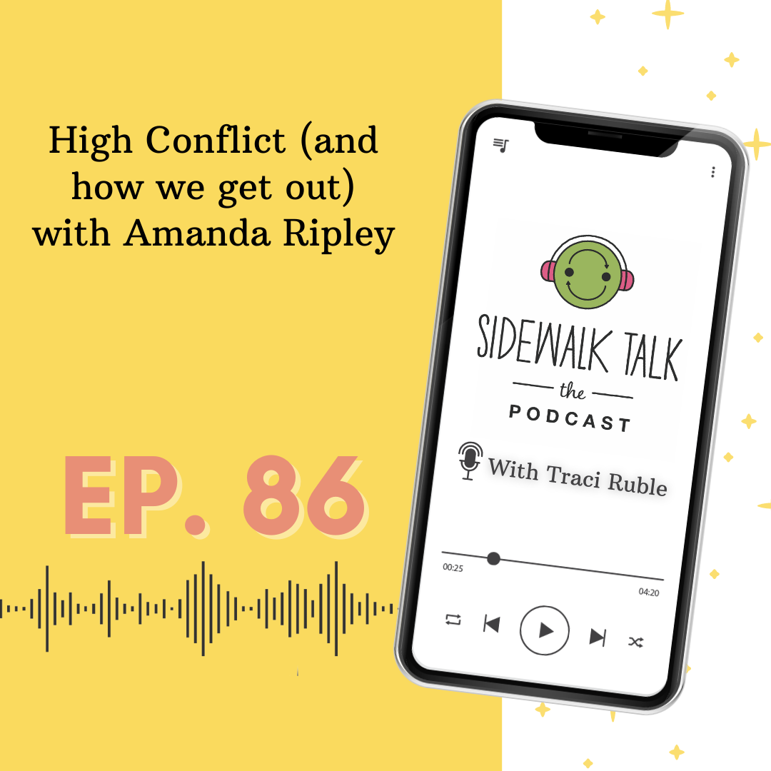 High Conflict (and how we get out) with Amanda Ripley — Sidewalk Talk