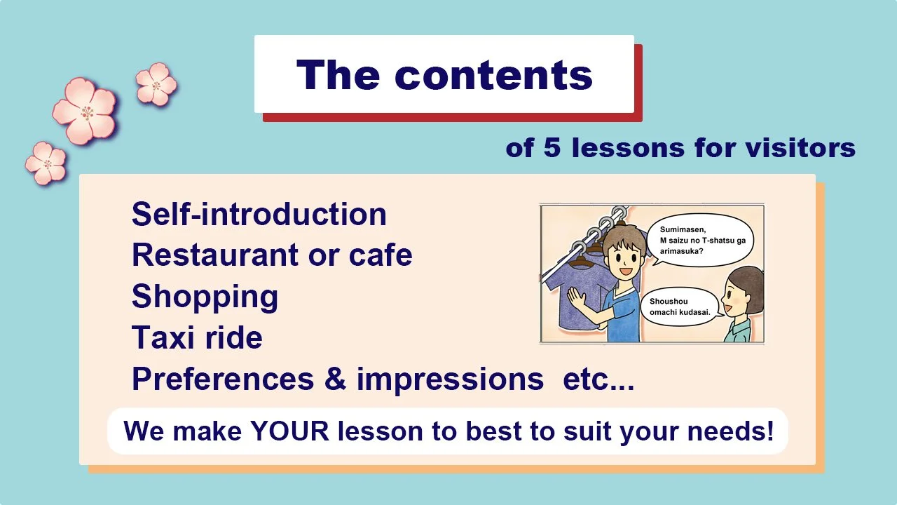 Private Japanese Lessons