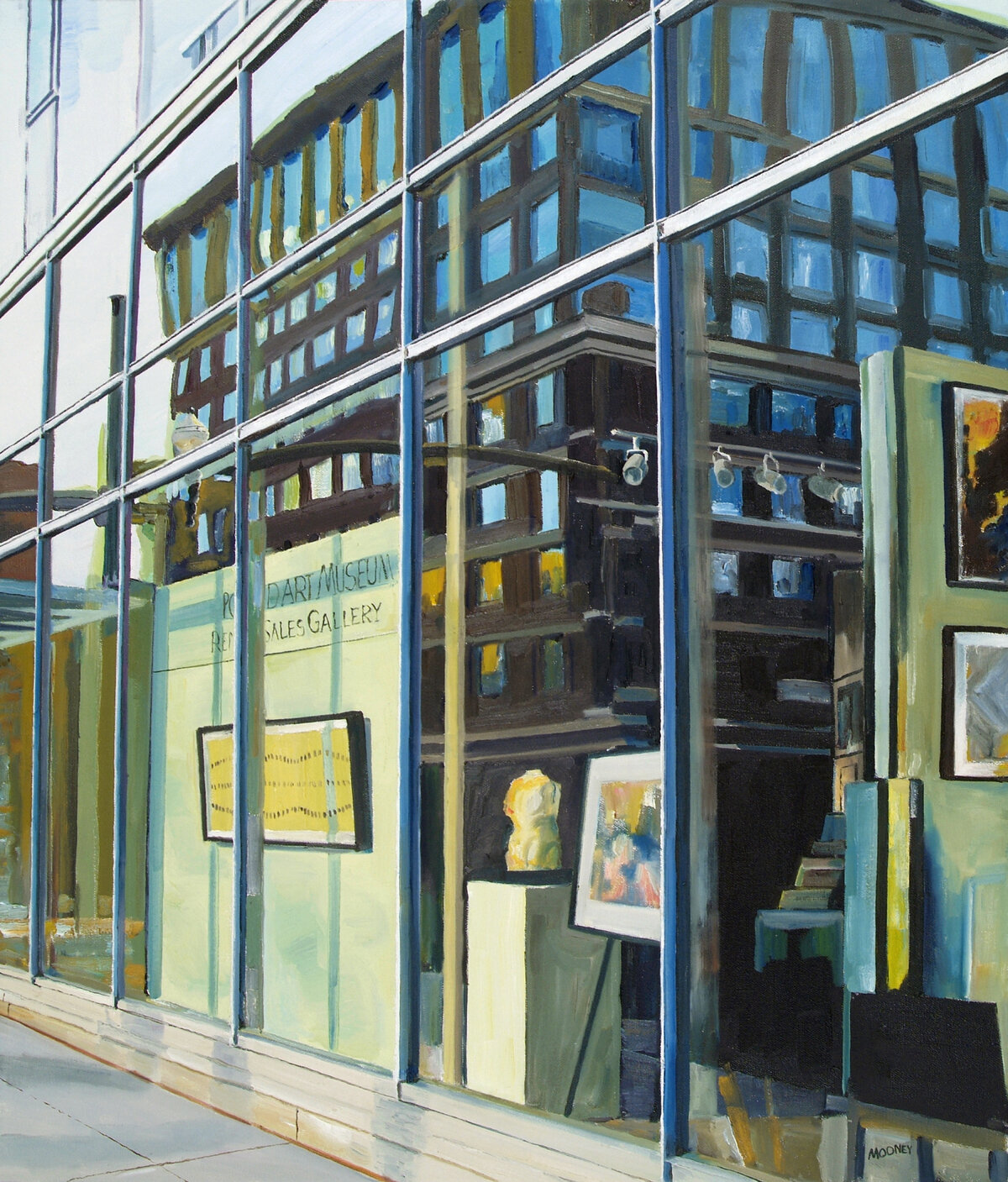 Modern Contemporary Portrait & Urban Landscape Artist | Christopher B ...