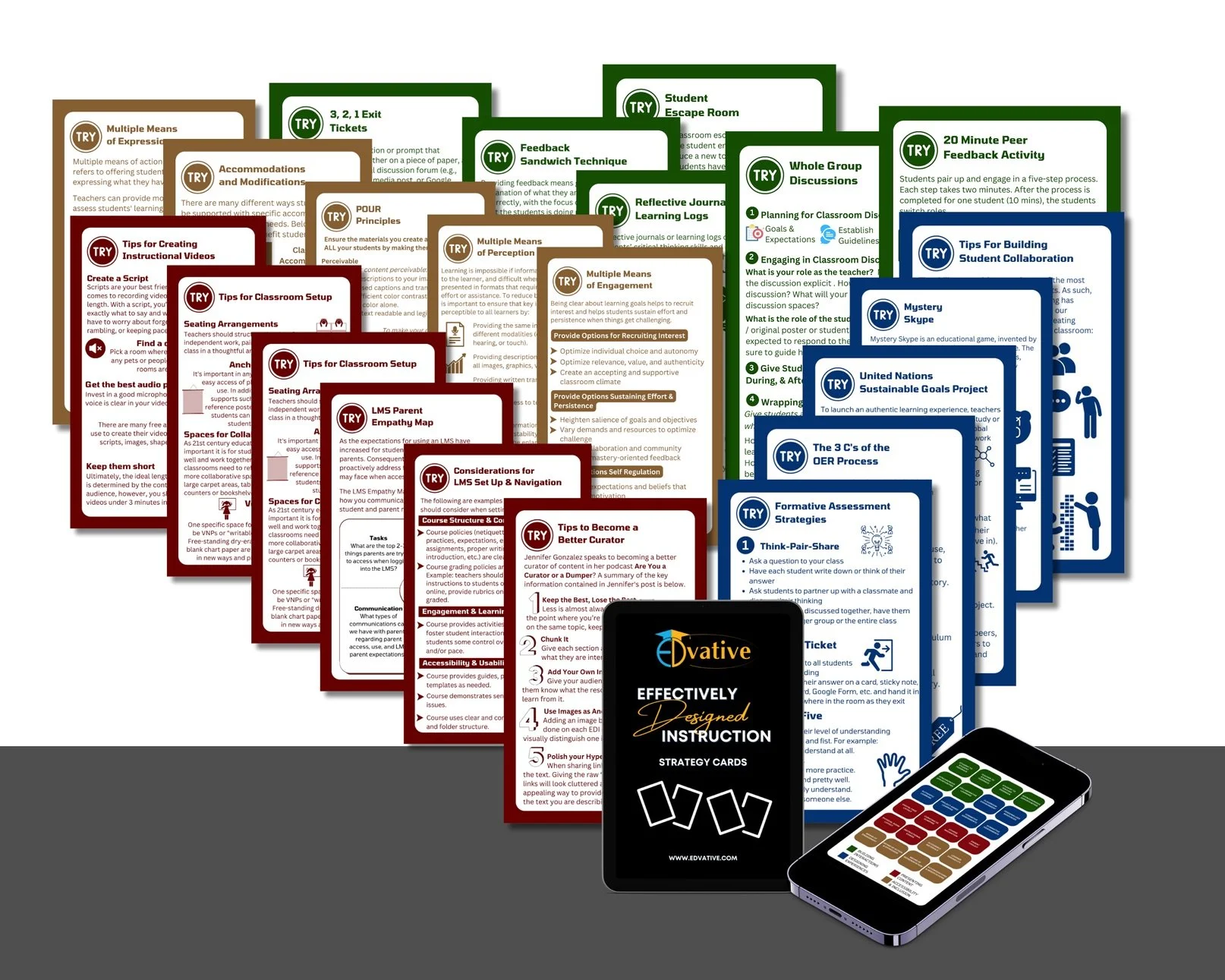 EDI Card Decks — Edvative Learning