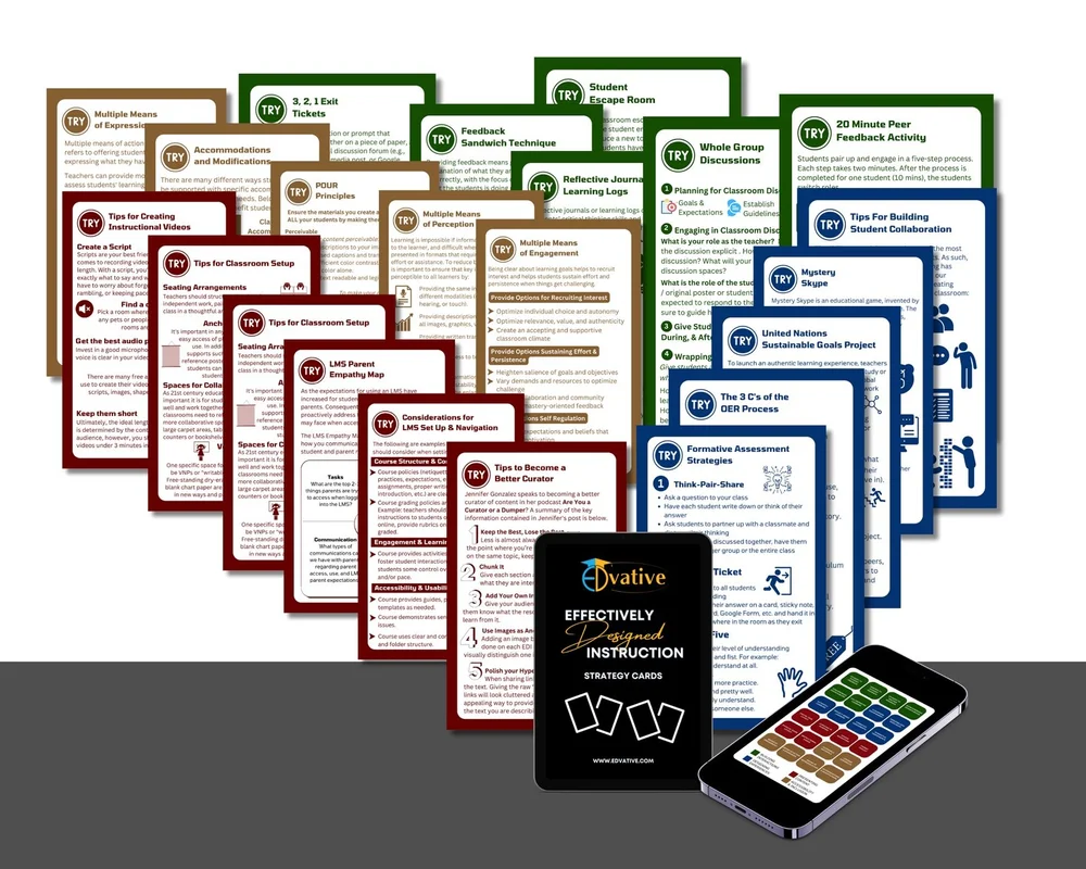 EDI Card Decks — Edvative Learning