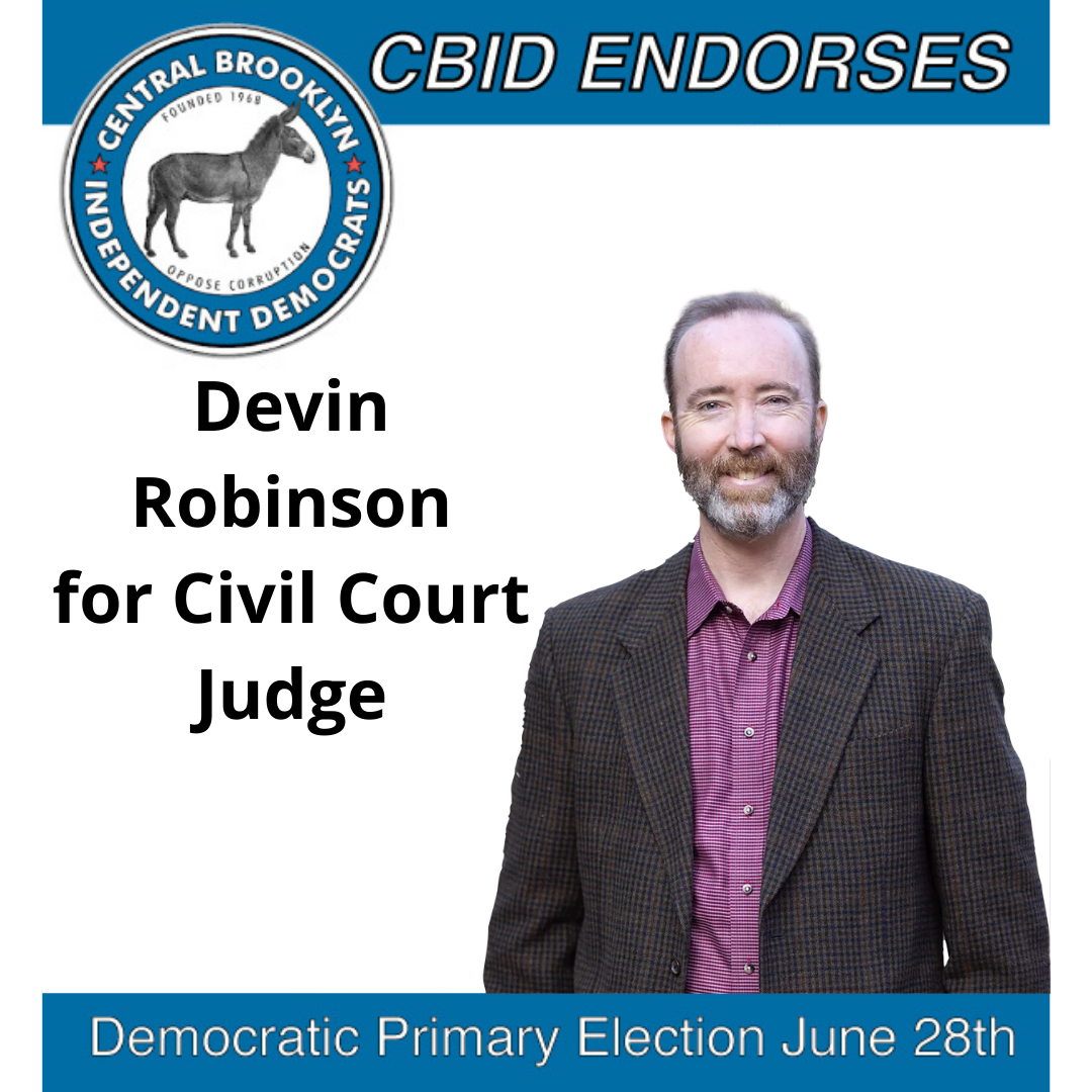 Endorsements — CBID: Central Brooklyn Independent Democrats