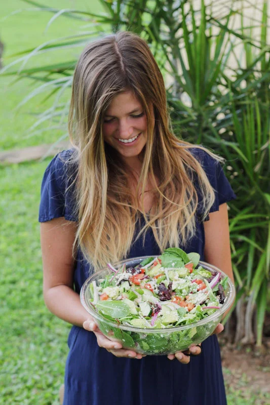 Greek Salad With Lemon Dressing — Maddie Castellano