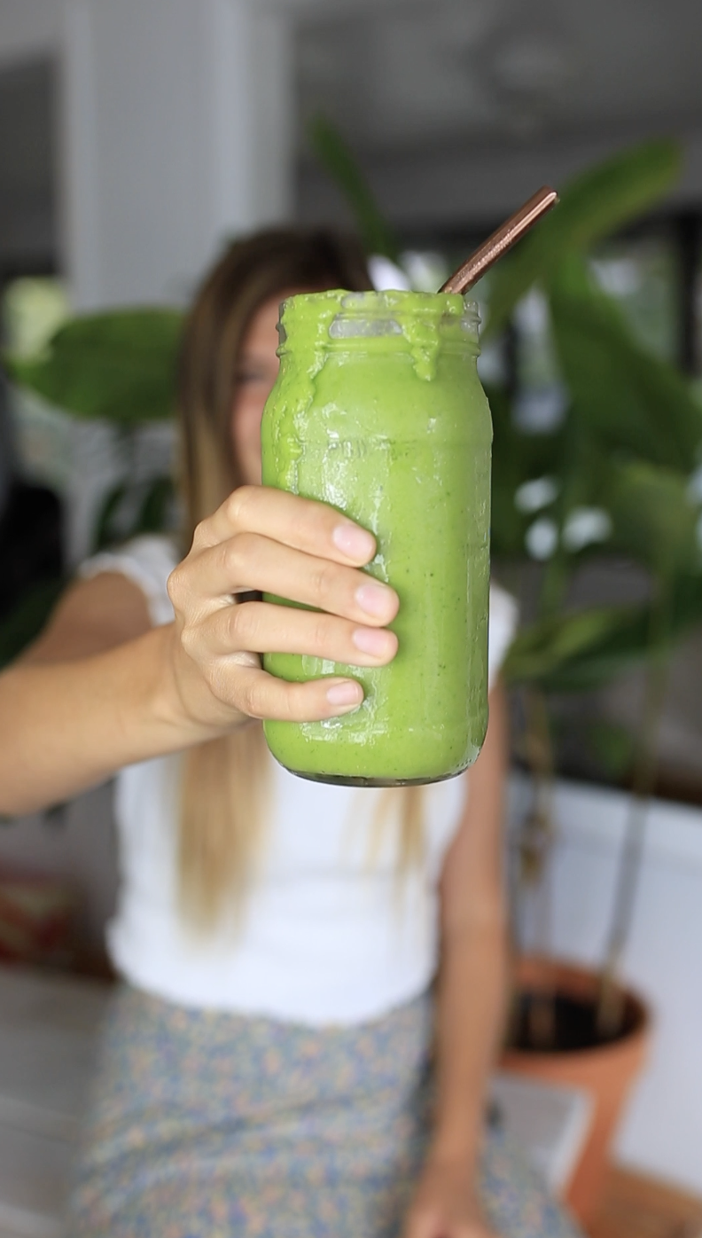 Green Goodness Smoothie- My Go To! — Maddie Castellano