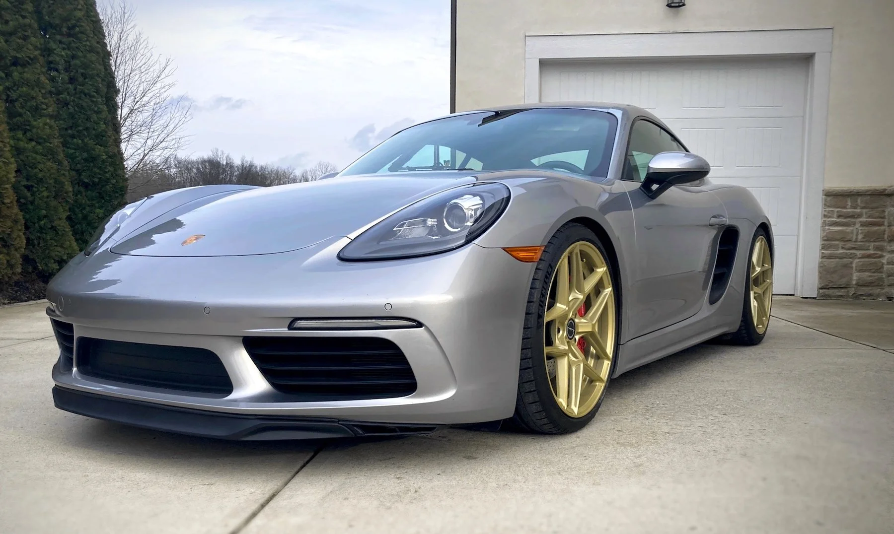 Porsche - 718 / 982 Cayman Front Lip Spoilers — Emc2design