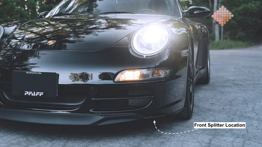 Porsche - 997 Front Spoiler Ordering Guide — Emc2design