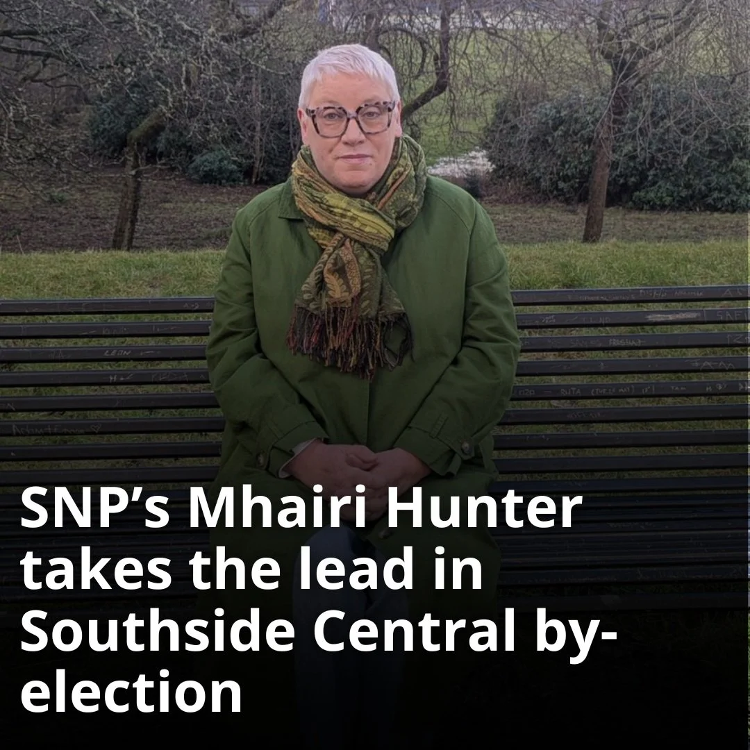 SNP’s Mhairi Hunter wins Southside Central by-election. Read her ...