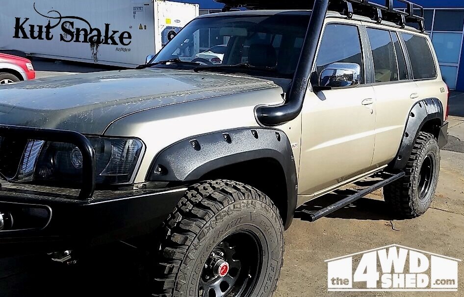 Kut Snake Flare Kit for Nissan Patrol GU4 — Kut Snake New Zealand