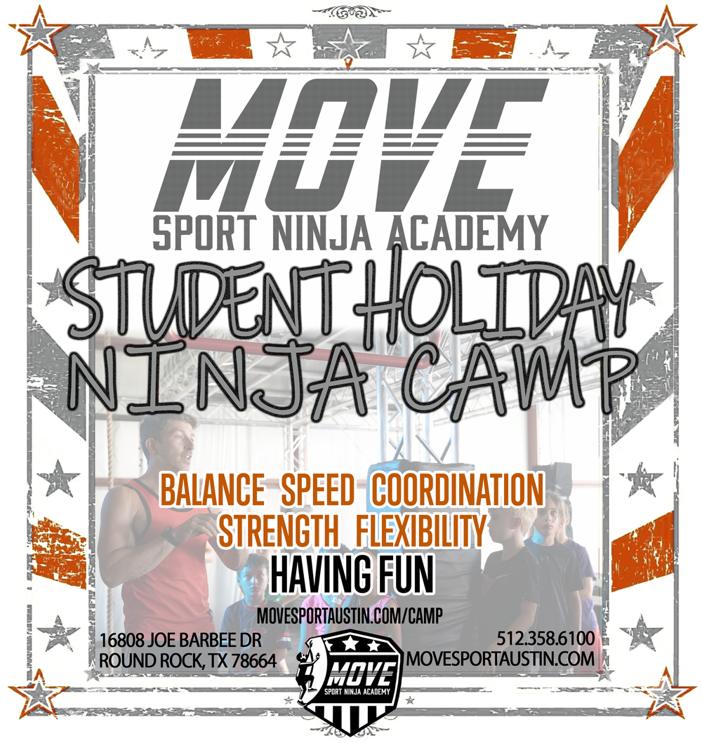 Ninja Warrior Summer Camp — Move Sport Ninja Academy