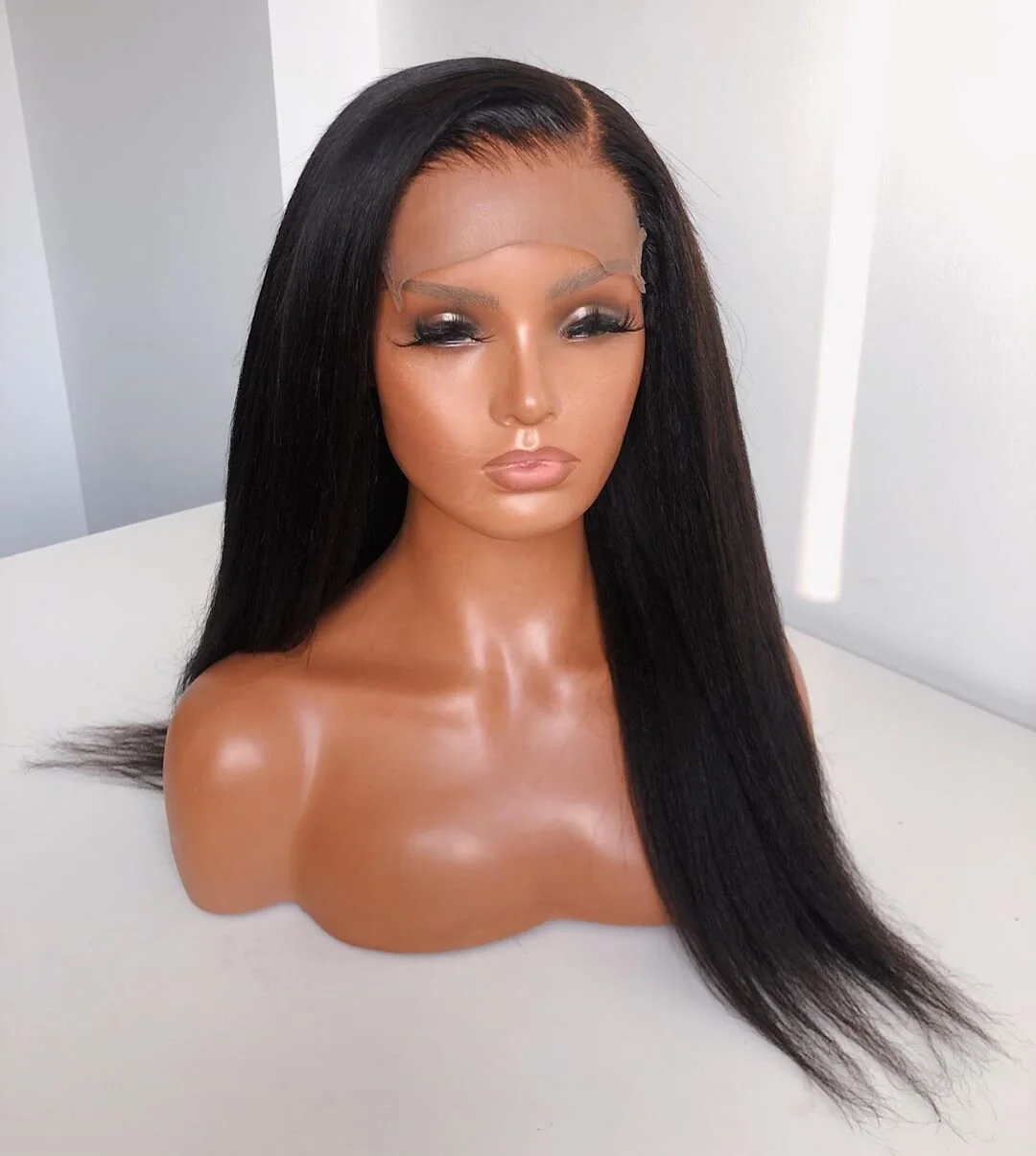 Idioma - Natural Honey Blonde Highlighted Kinky Curly Wig — wigsbyjenny