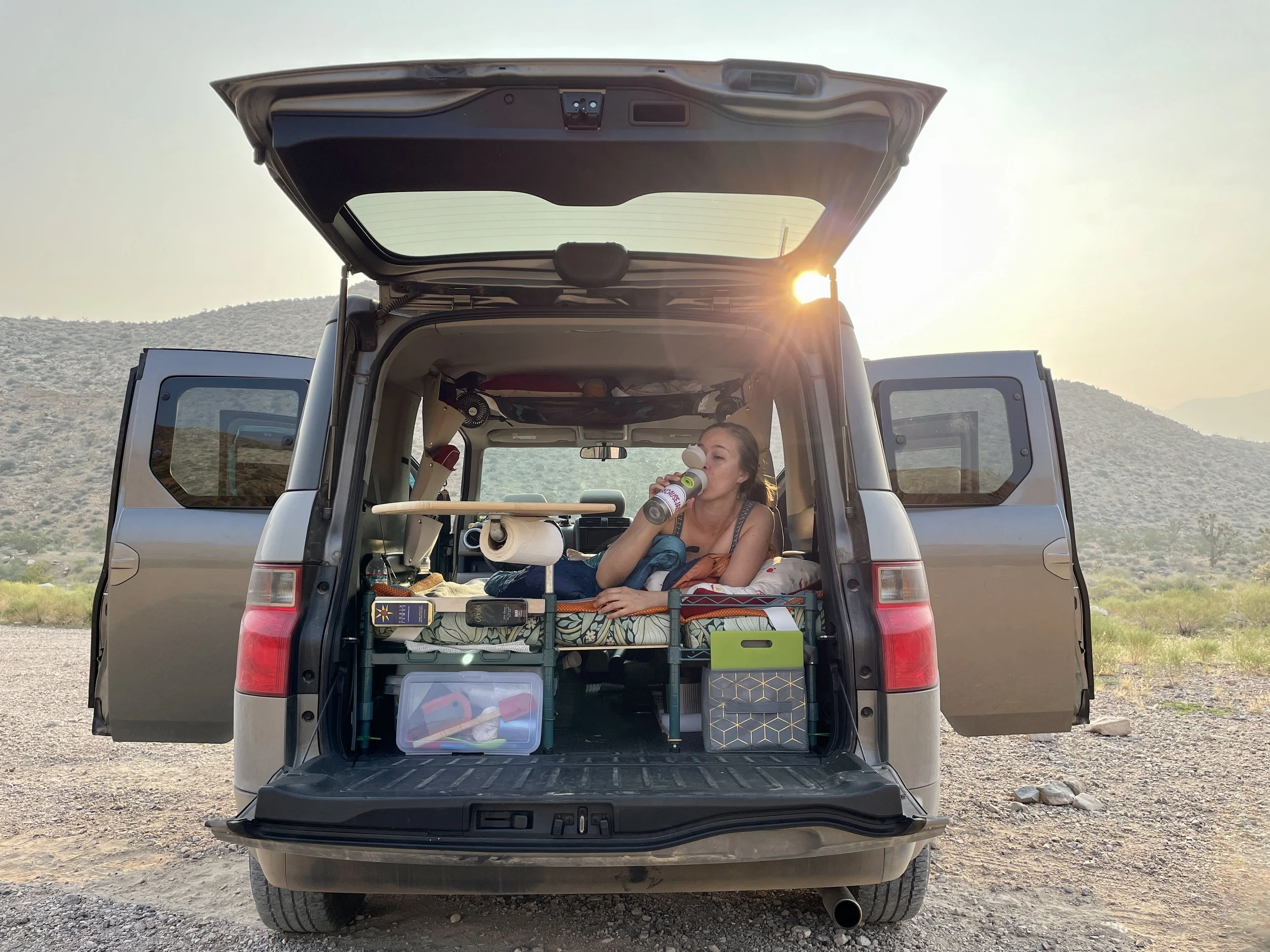 No Build Honda Element SUV Camper — Days We Spend