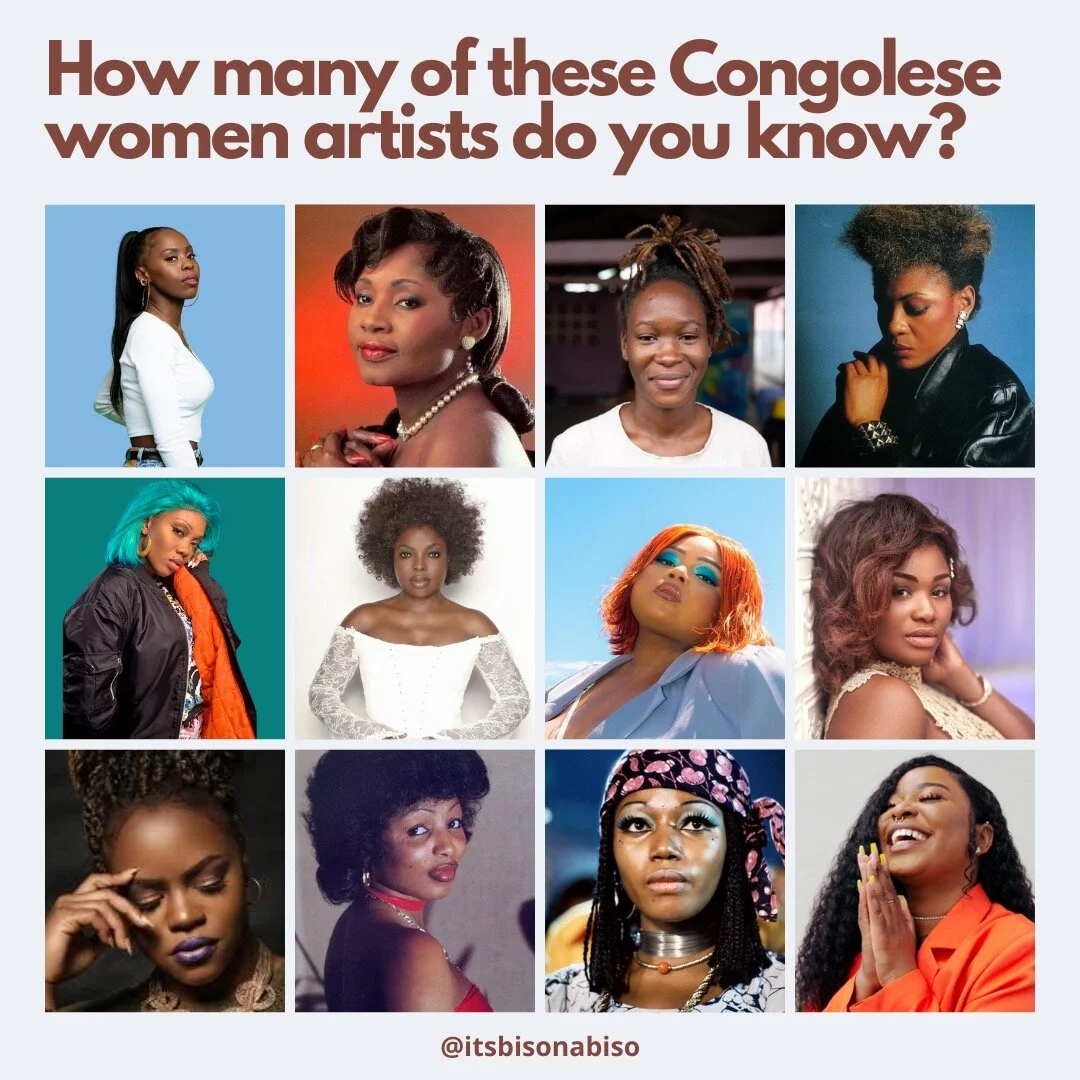 A List Of 100 Congolese Women Artists In The Music Industry BISONABISO A List Of 100 Congolese Women Artists In The Music Industry BISONABISO