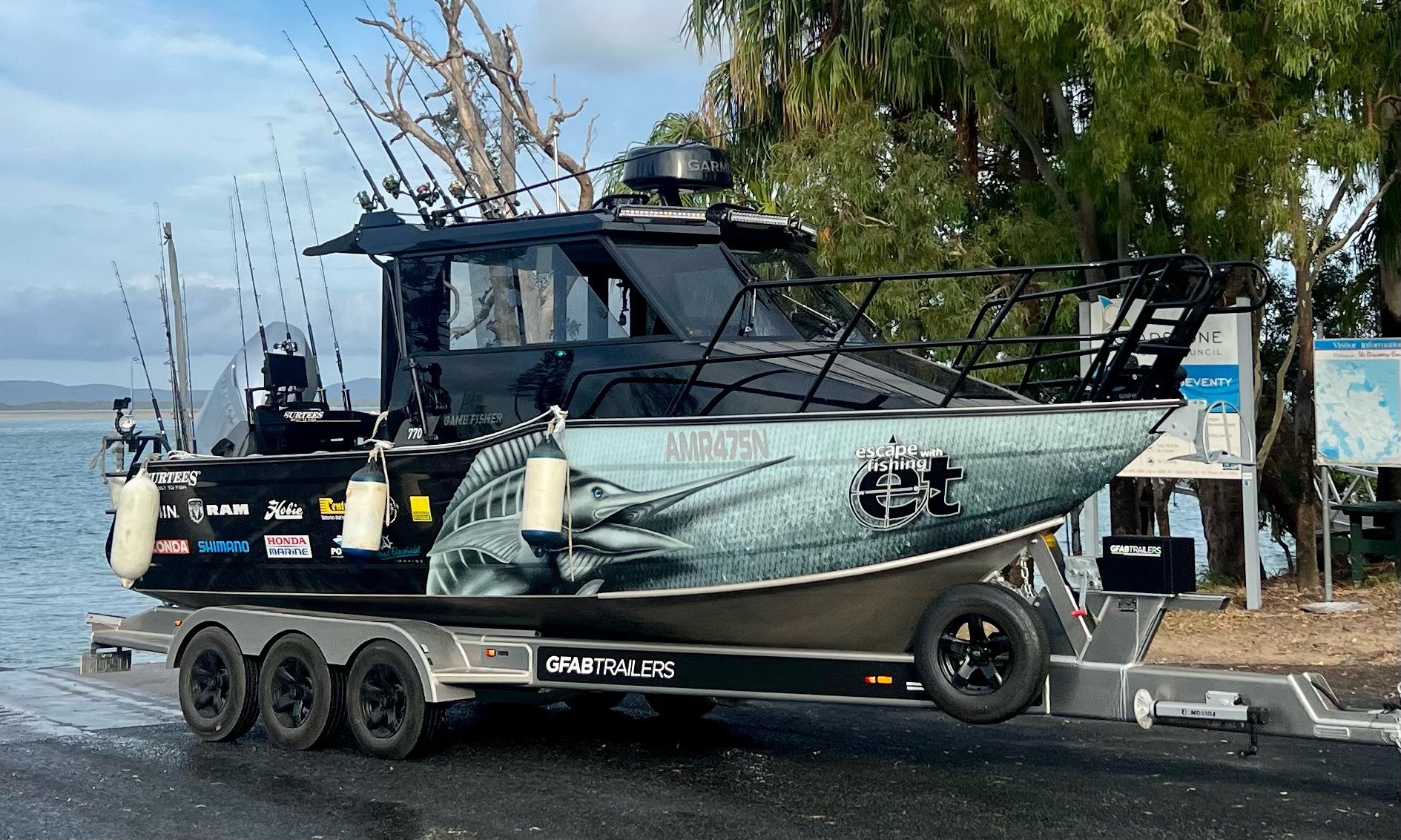 GFAB TRAILERS — Escape Fishing With ET