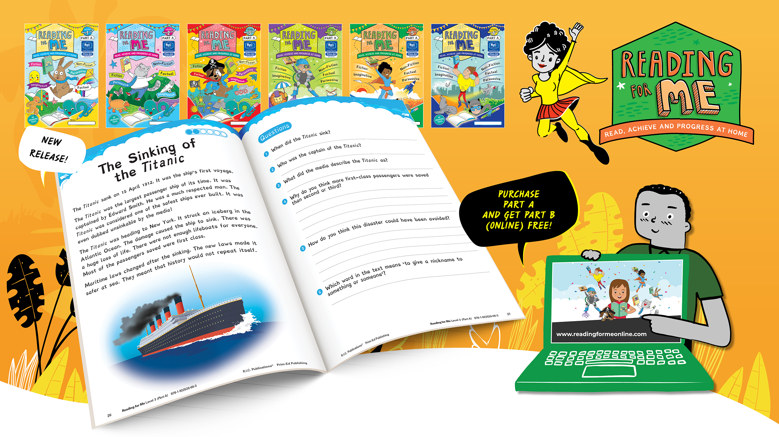 READING FOR ME — Prim-Ed Publishing