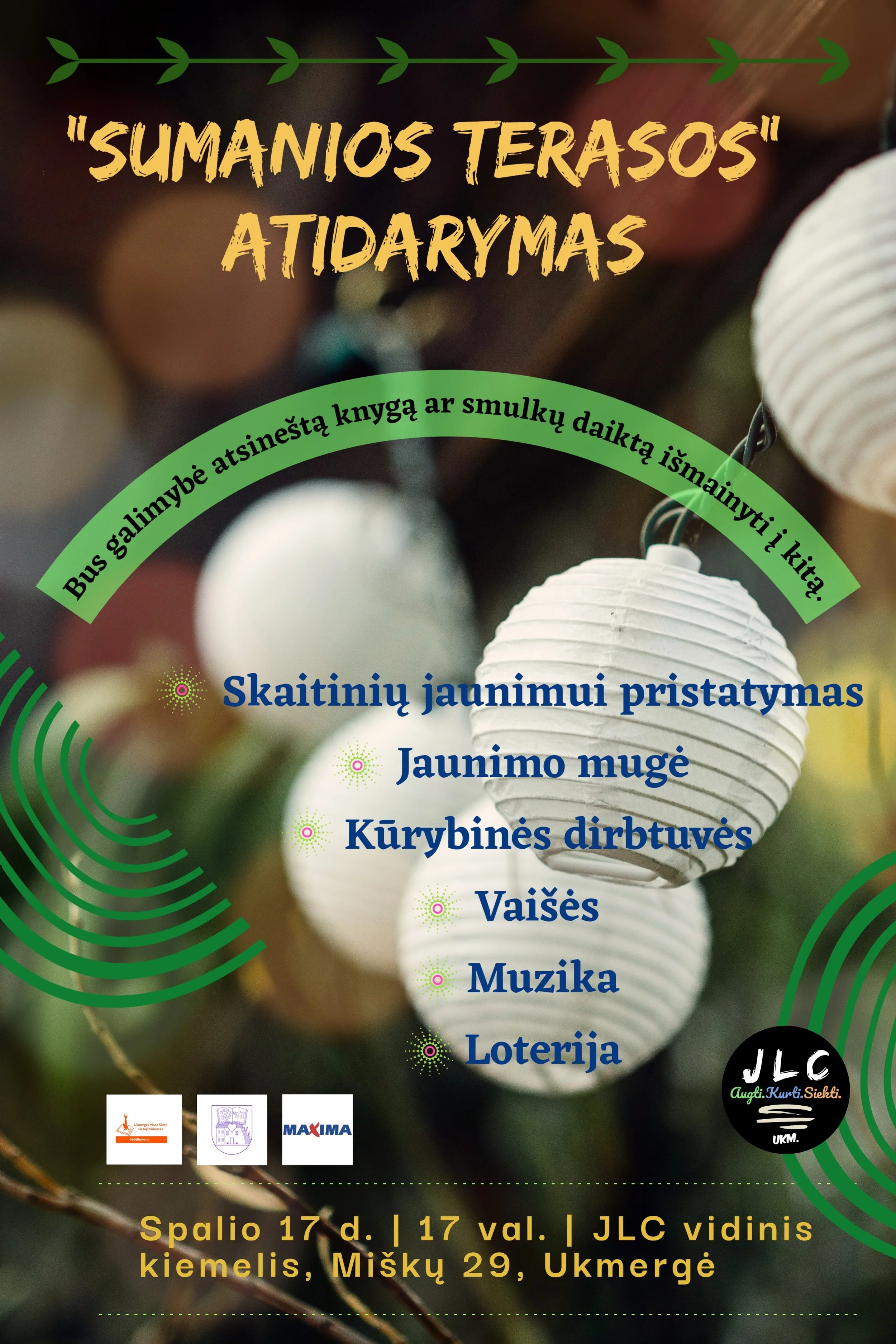 Sumani terasa — Jaunimo laisvalaikio centras