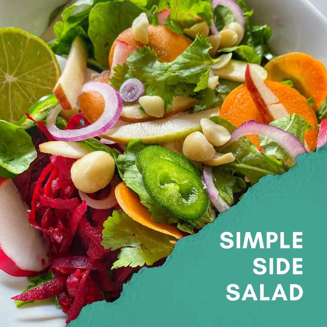 Simple Side Salad Recipe - Live Vitae