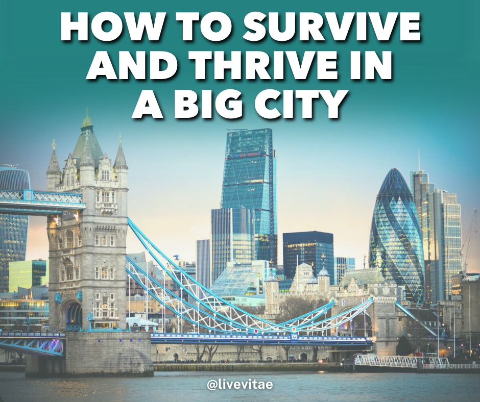How to Survive and Thrive in a Big City - Live Vitae