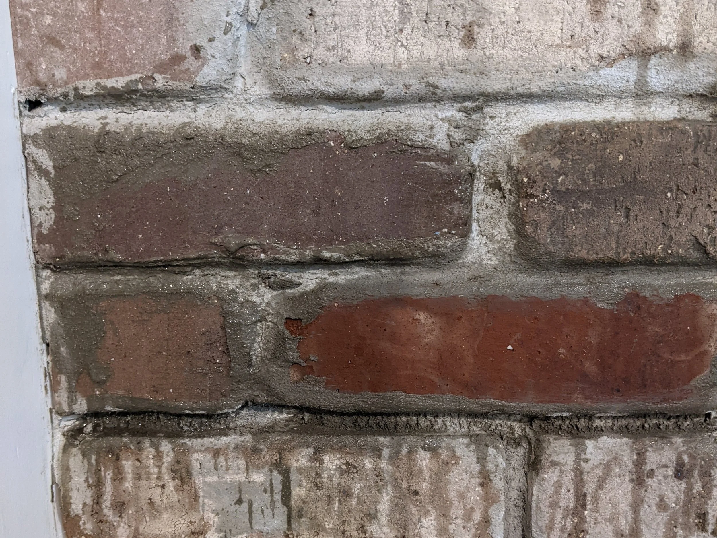 How to Install Brick Veneer — Olive & June Home: Bold, Functional ...