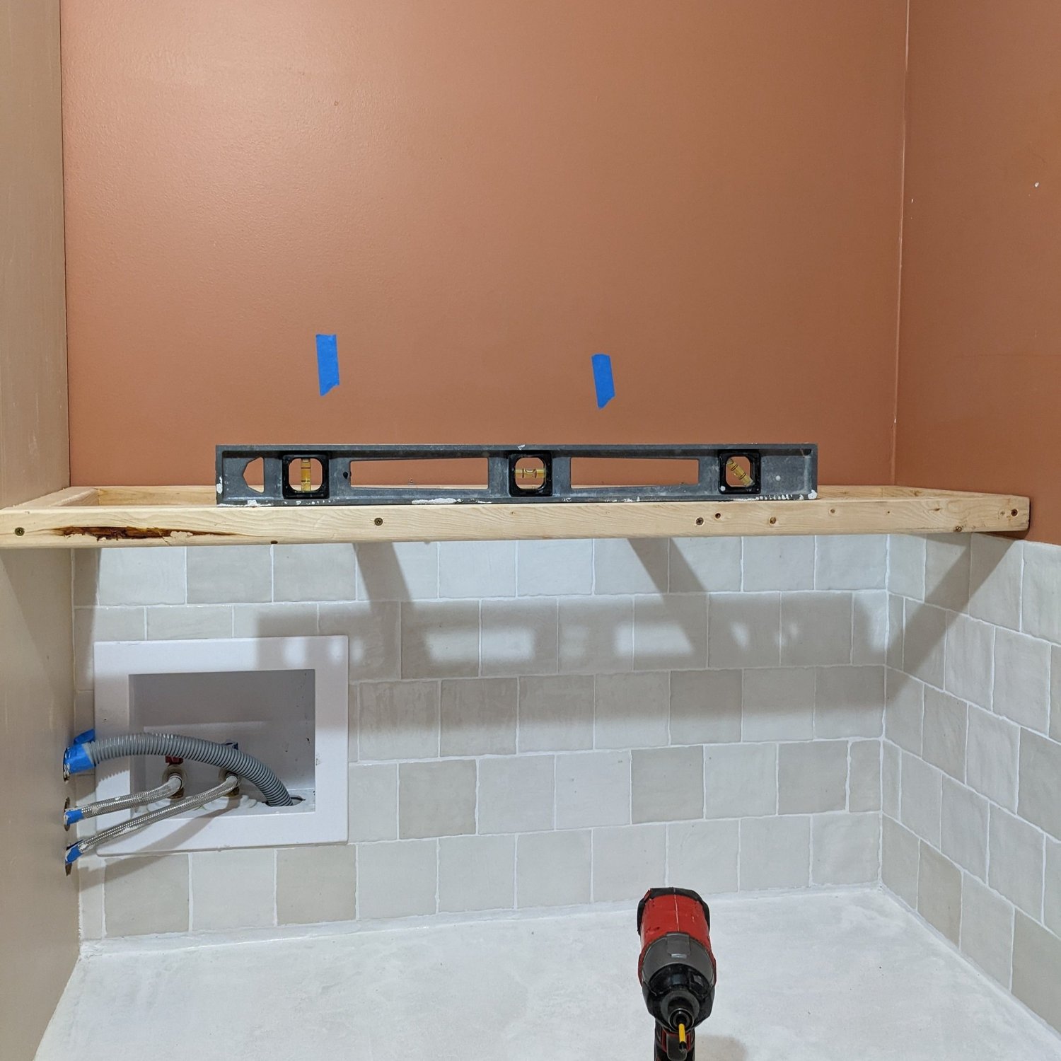 ORC Week 7 - DIY Floating Shelves Tutorial — Olive & June Home: DIY ...