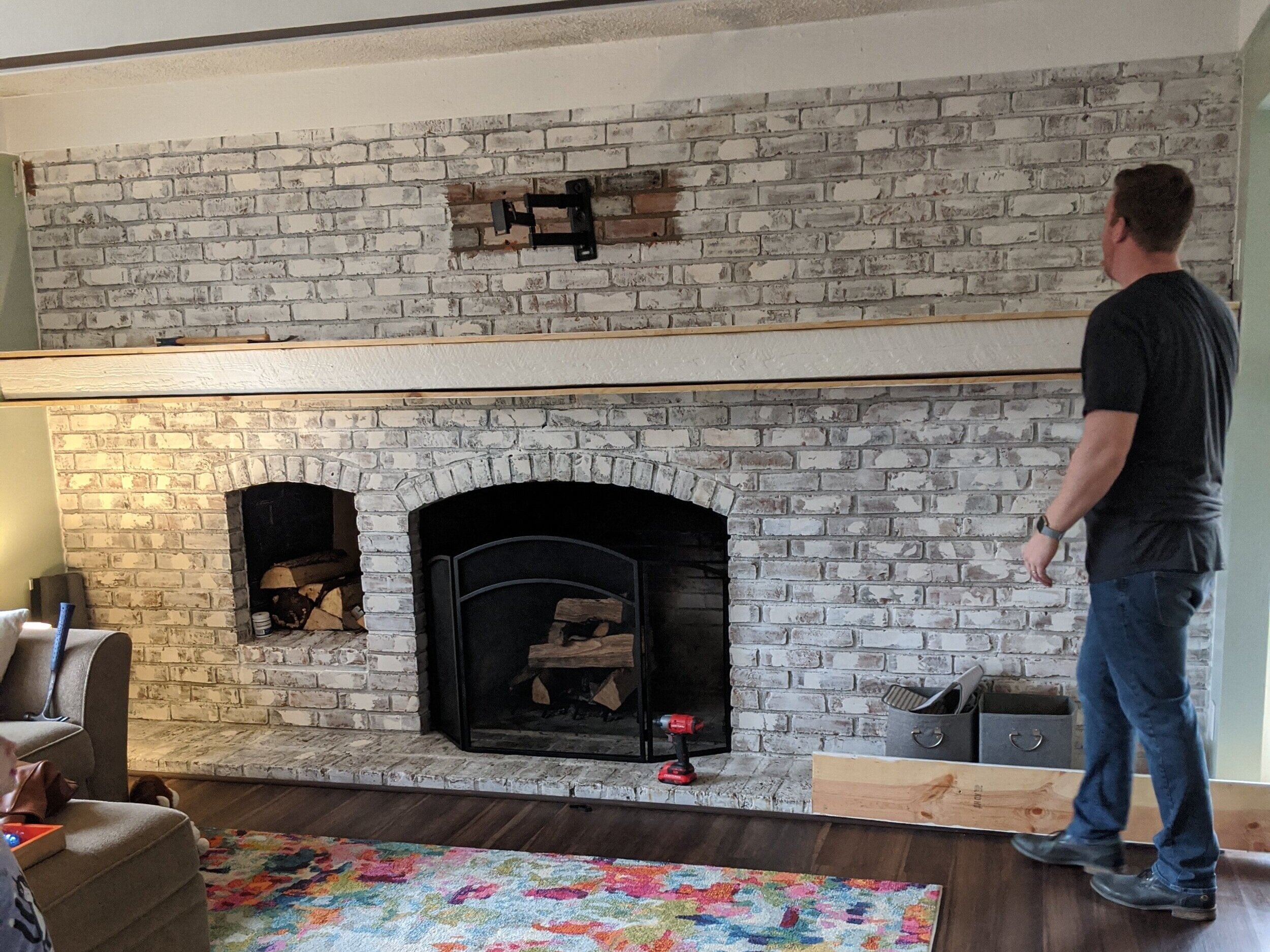 Mini mantel makeover — Olive & June Home: Bold, Functional Interior Design
