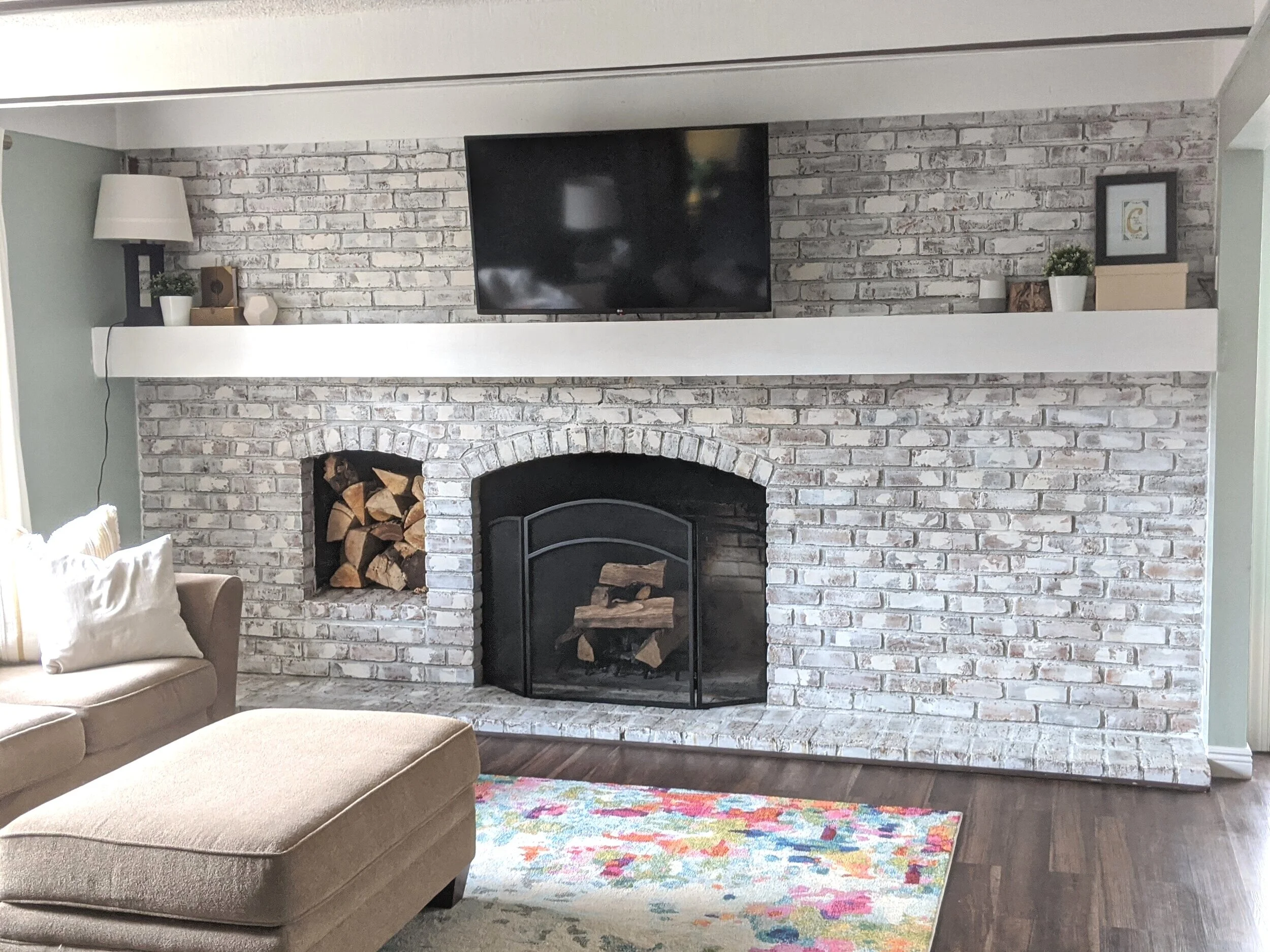 Mini mantel makeover — Olive & June Home: Bold, Functional Interior Design
