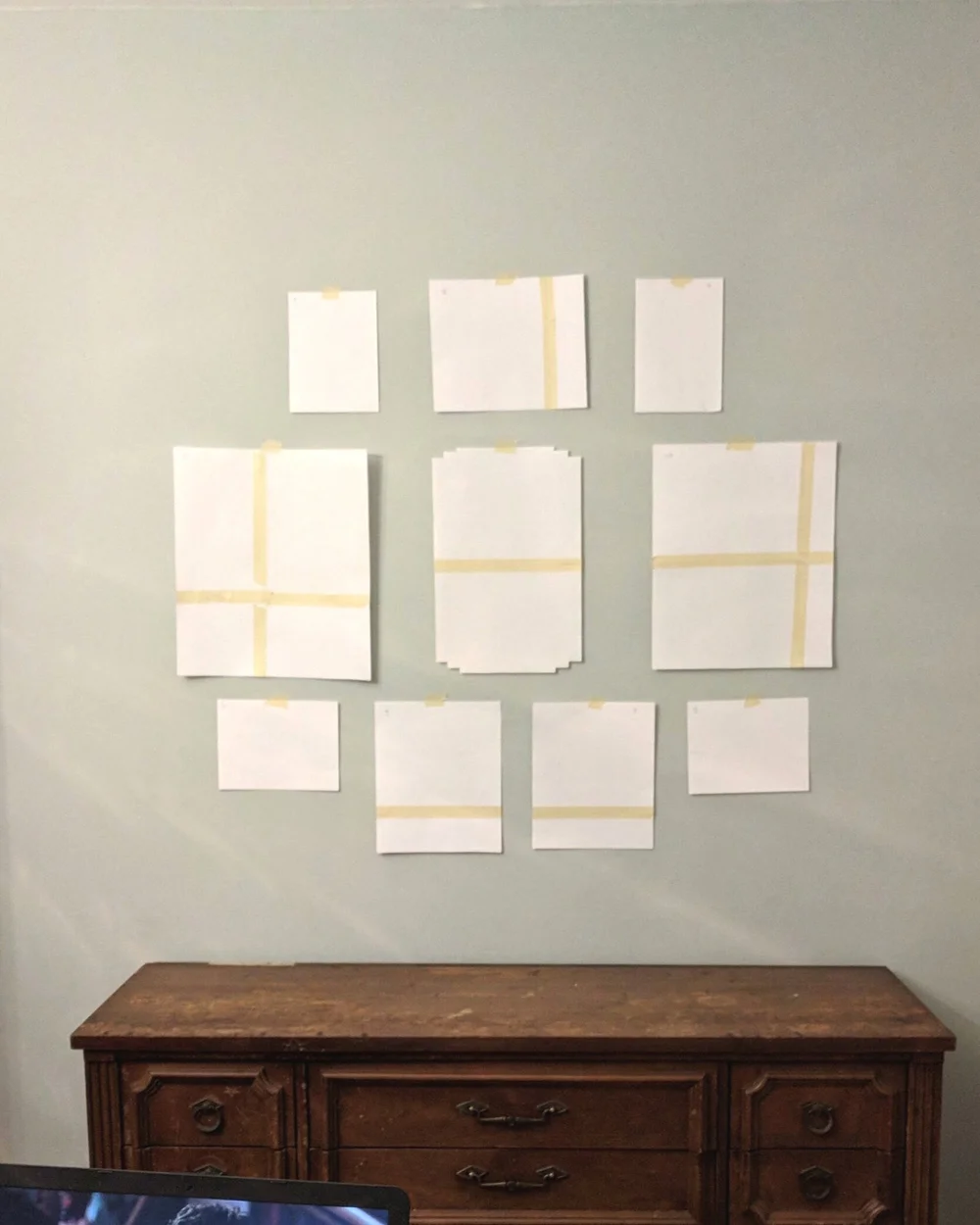 How to Plan and Hang a Gallery Wall — Olive & June Home: Bold ...