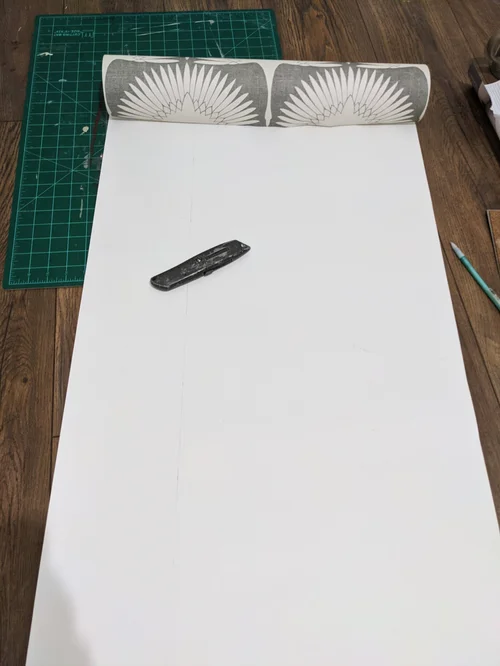 How to Install Peel and Stick Wallpaper — Olive & June Home: Bold ...