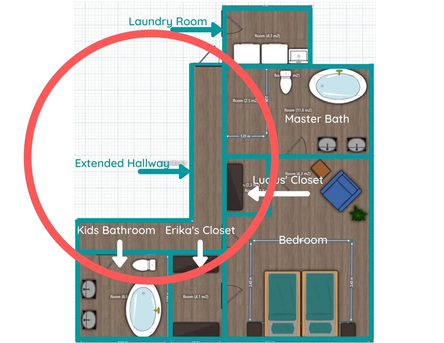 Hallway Progress and Plans — Olive & June Home: DIY Renovation ...