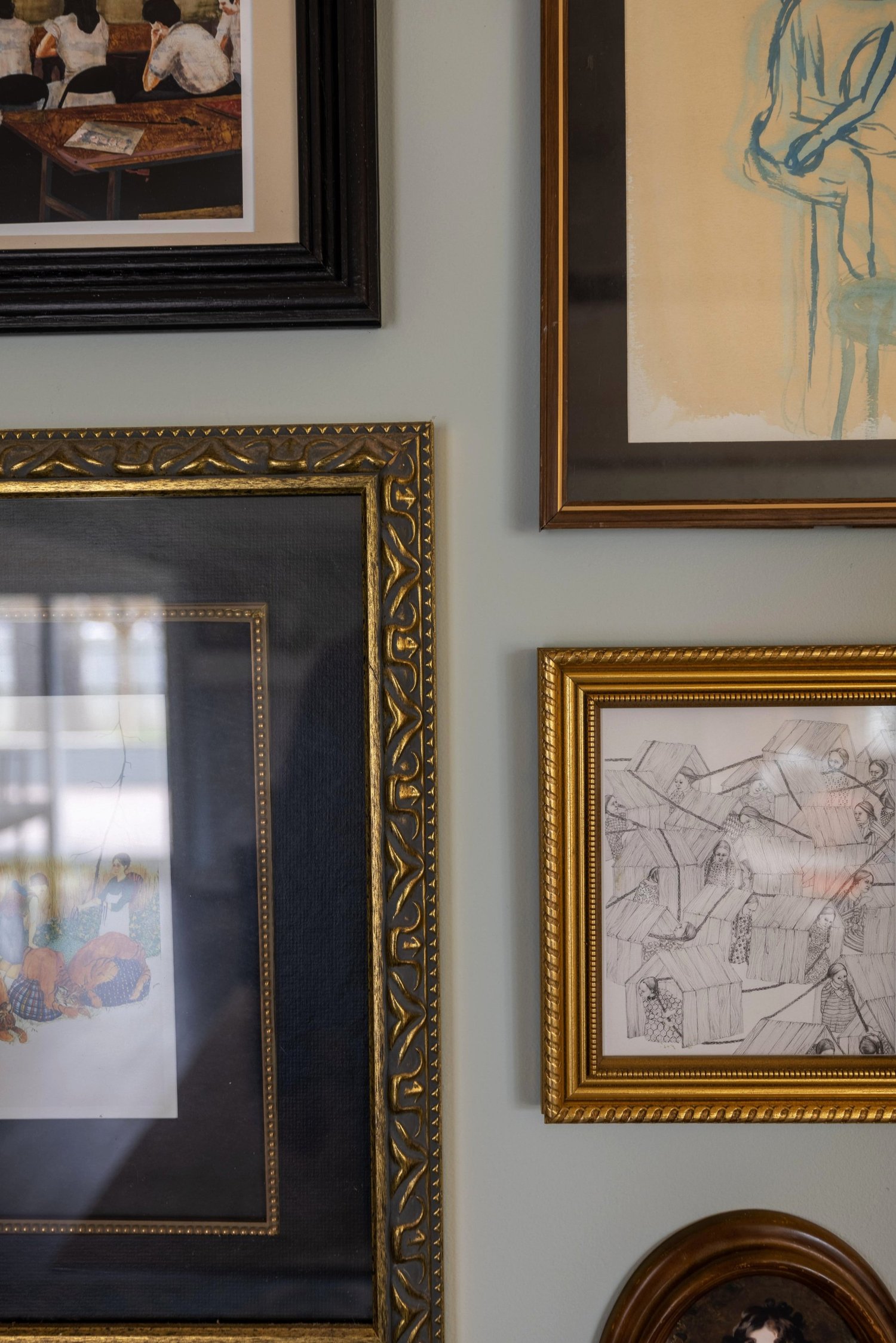 Finding Thrifted Frames For Your Gallery Wall — Olive & June Home: Bold ...