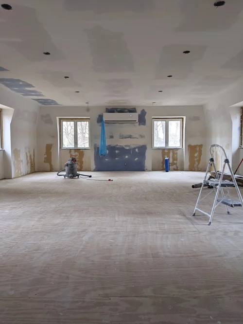 Loft Updates - Finished Drywall and Kitchenette Plans — Olive & June ...