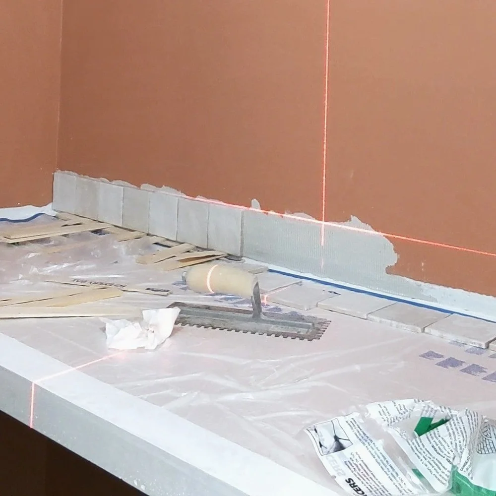 ORC Week 6 - How to Tile Backsplash — Olive & June Home: DIY Renovation ...