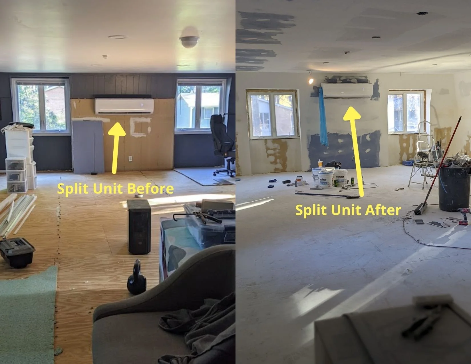 Loft Updates - Finished Drywall and Kitchenette Plans — Olive & June ...