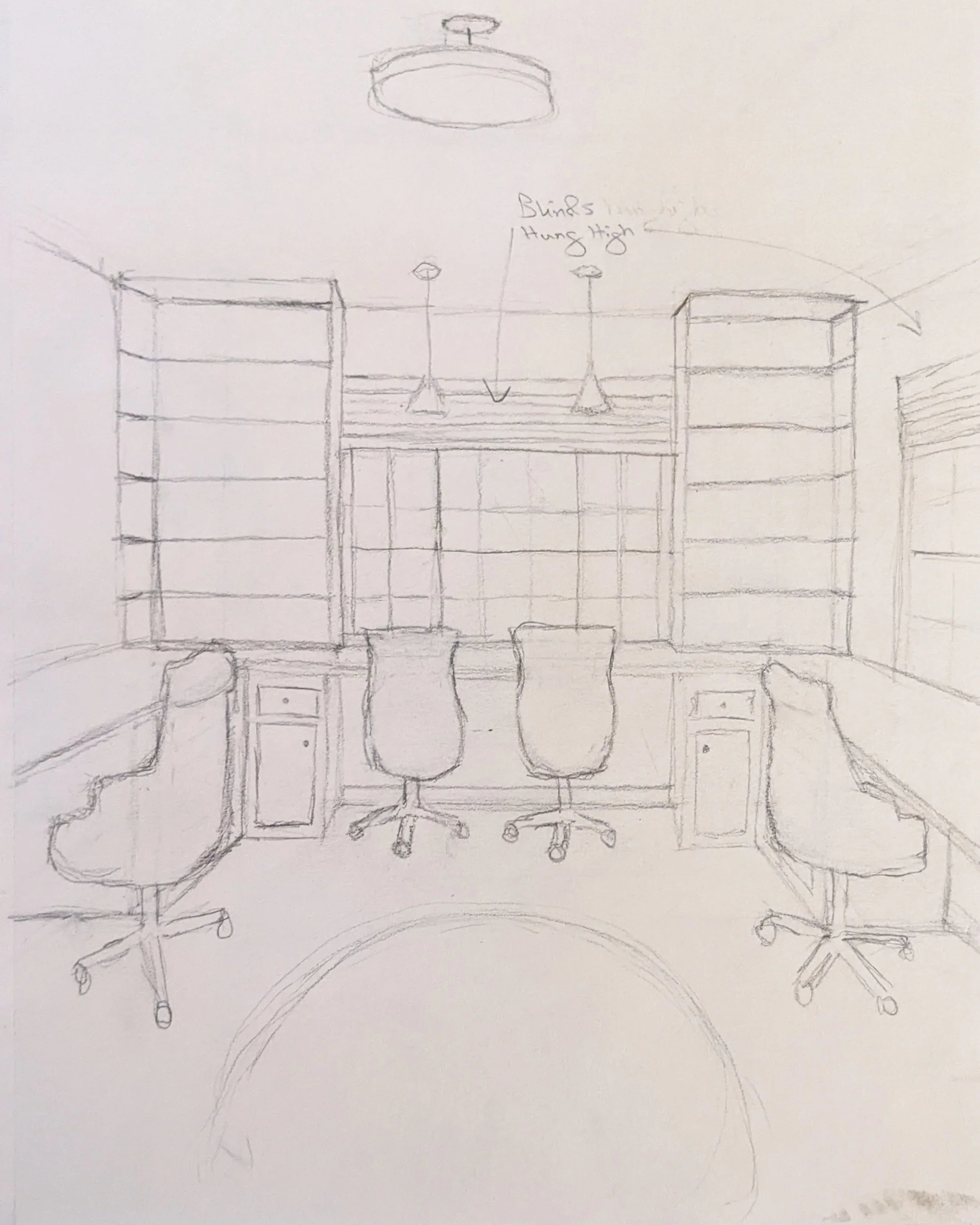 Office Reno - Agent Office Design — Olive & June Home: Bold, Functional ...