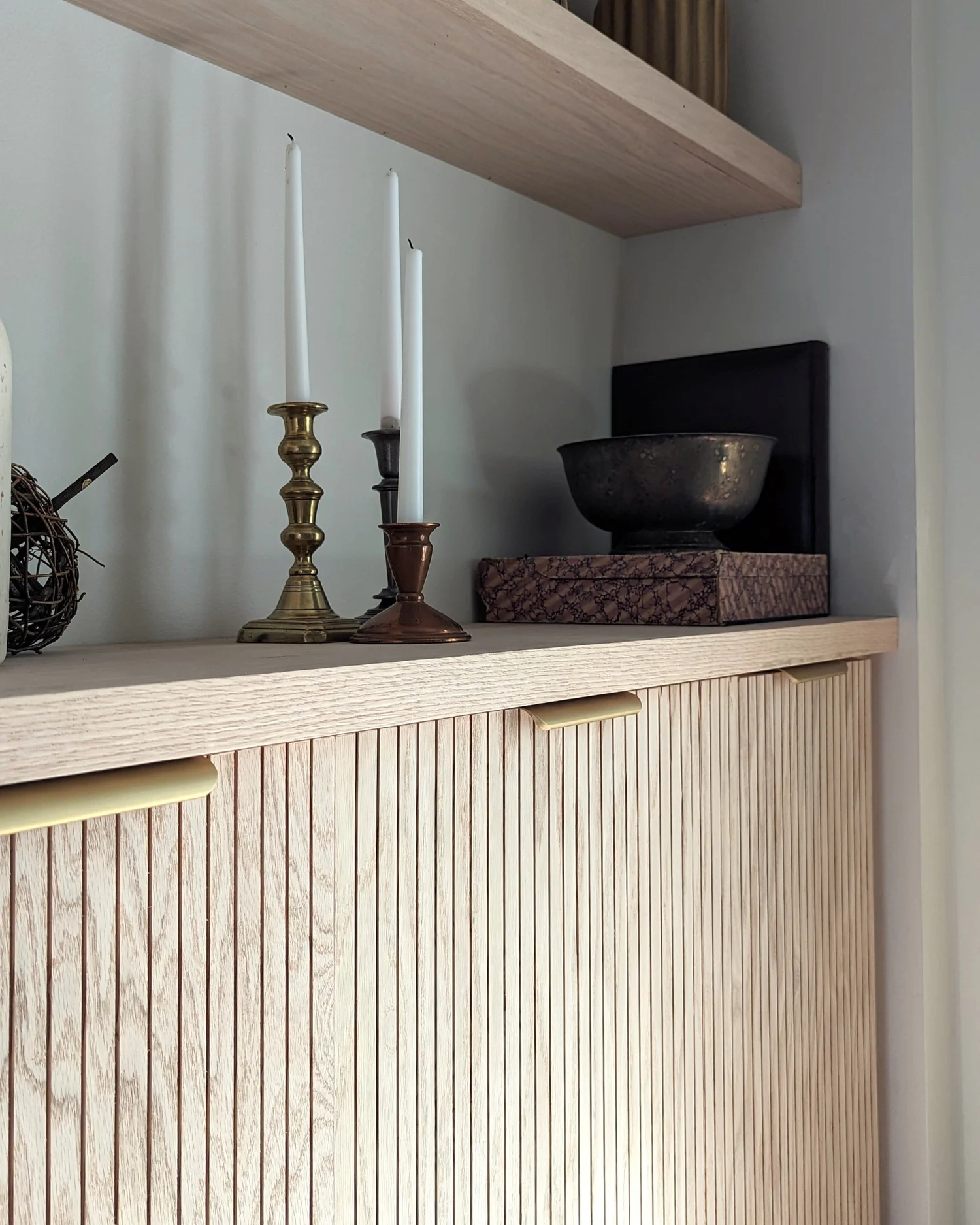 Fluted Cabinet Door DIY — Olive & June Home: Bold, Functional Interior ...