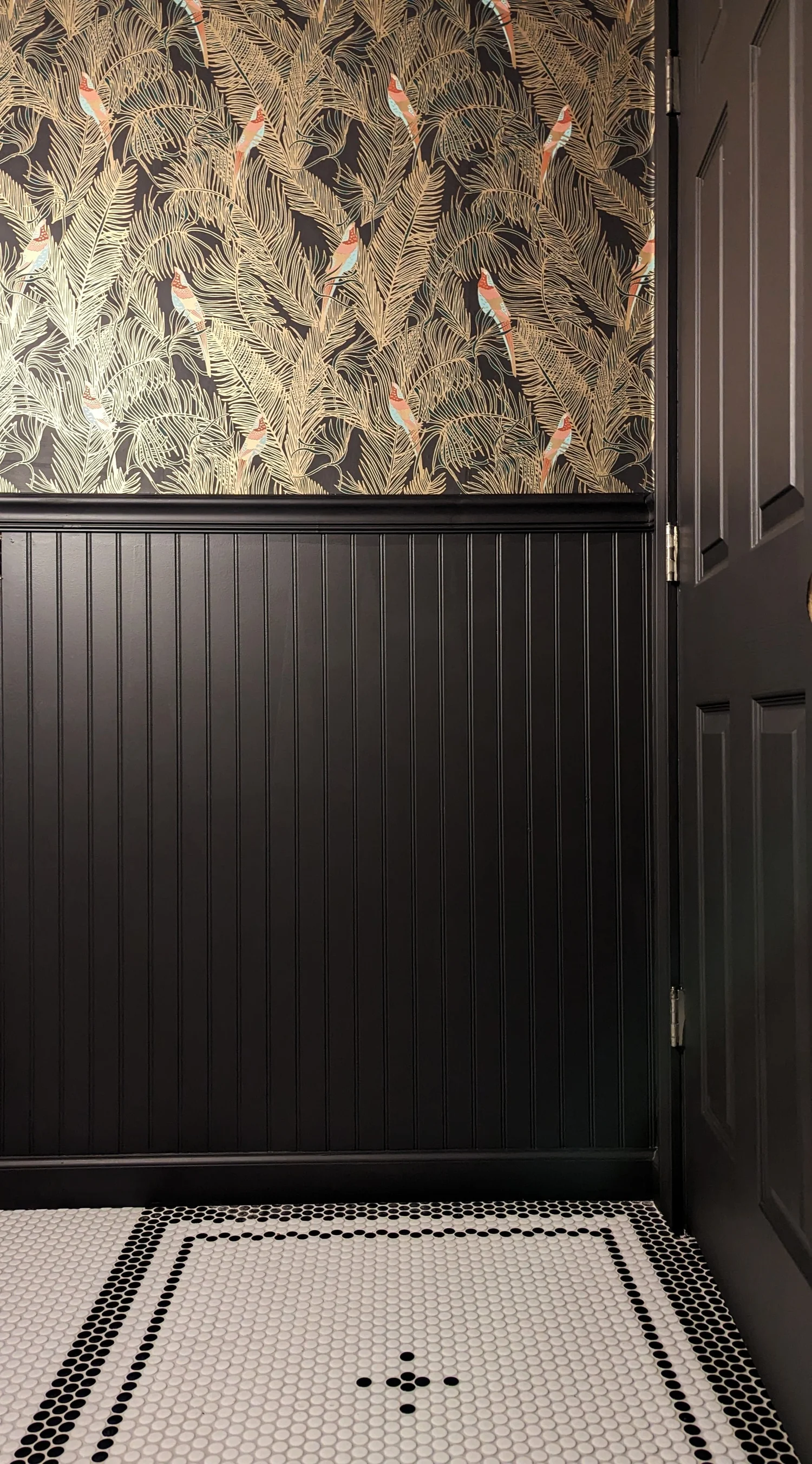 The Easiest Wallpaper for Beginners - Tutorial — Olive & June Home ...