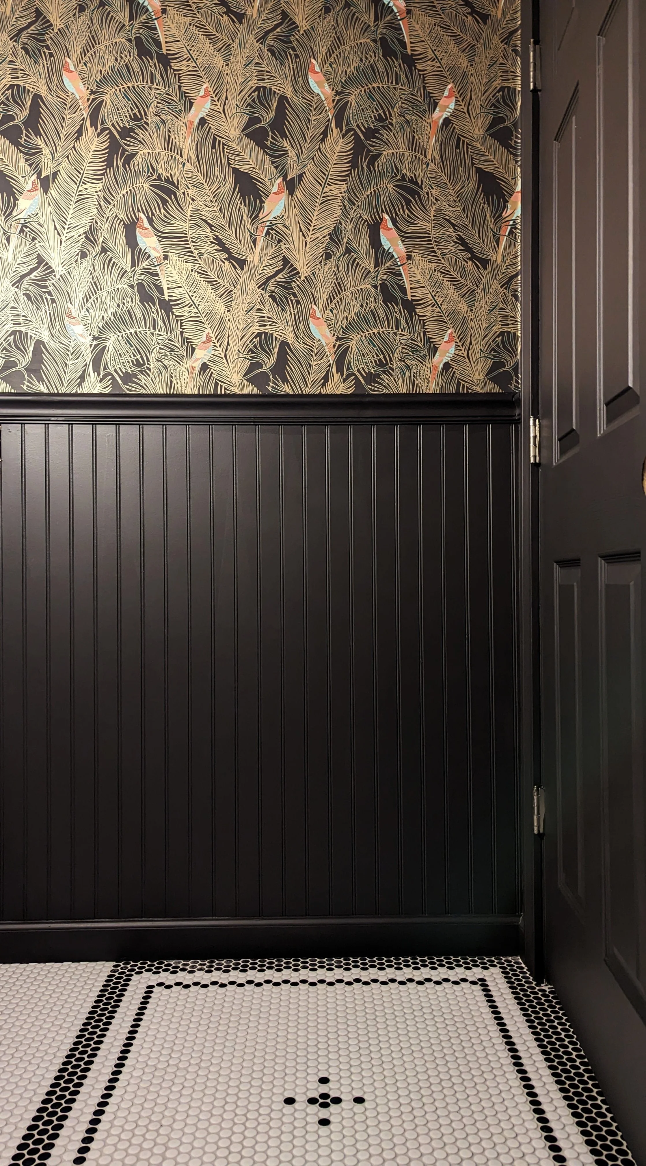 The Easiest Wallpaper for Beginners - Tutorial — Olive & June Home ...