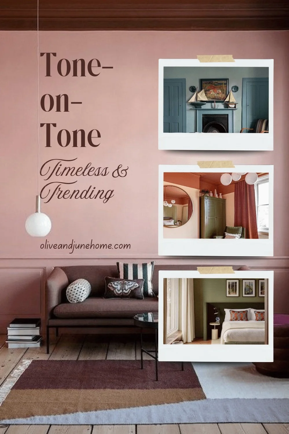 Why I'm Obsessed with Tone-on-Tone Design — Olive & June Home: Bold ...
