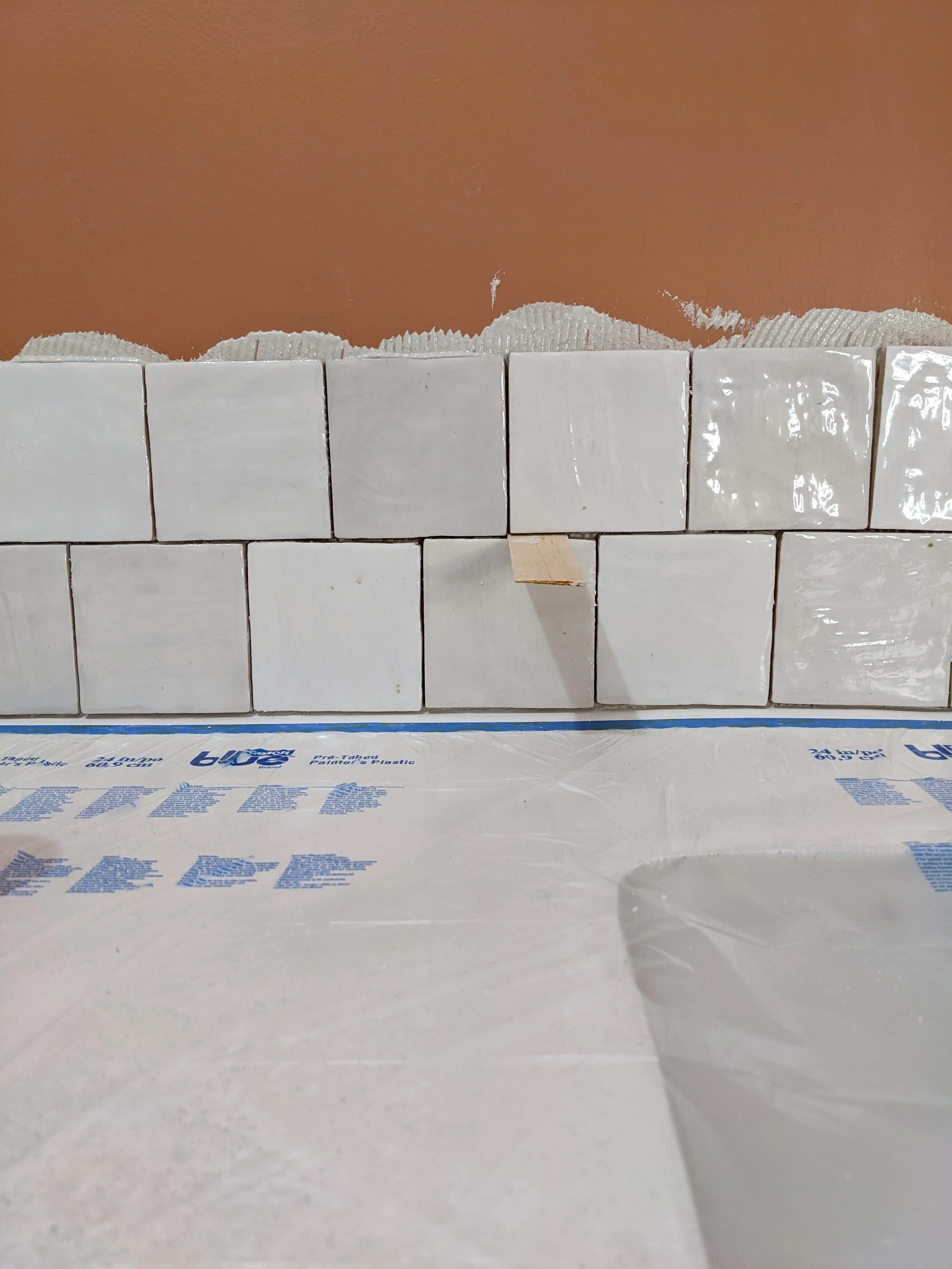 ORC Week 6 - How to Tile Backsplash — Olive & June Home: Bold ...