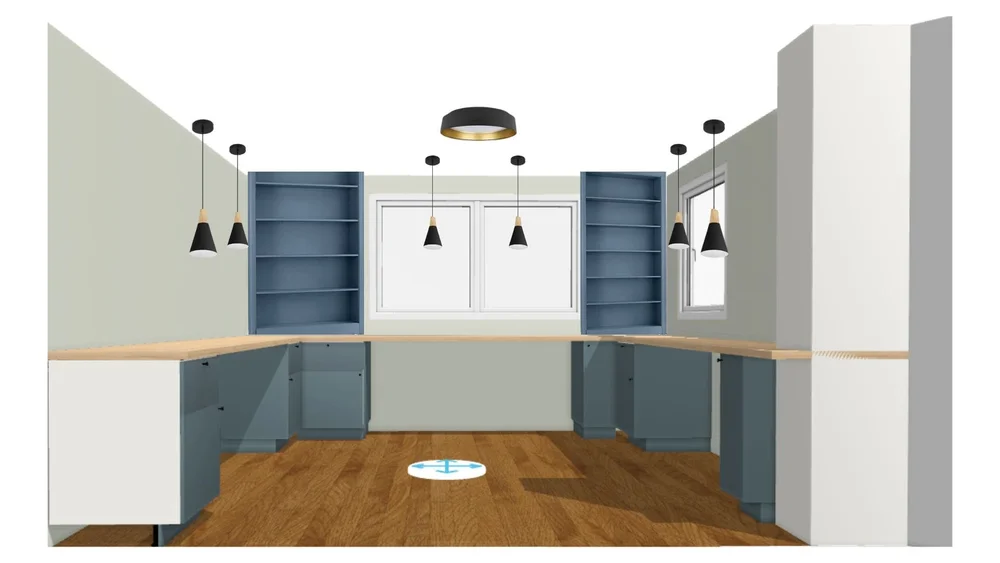 Office Reno - Agent Office Design — Olive & June Home: DIY Renovation ...