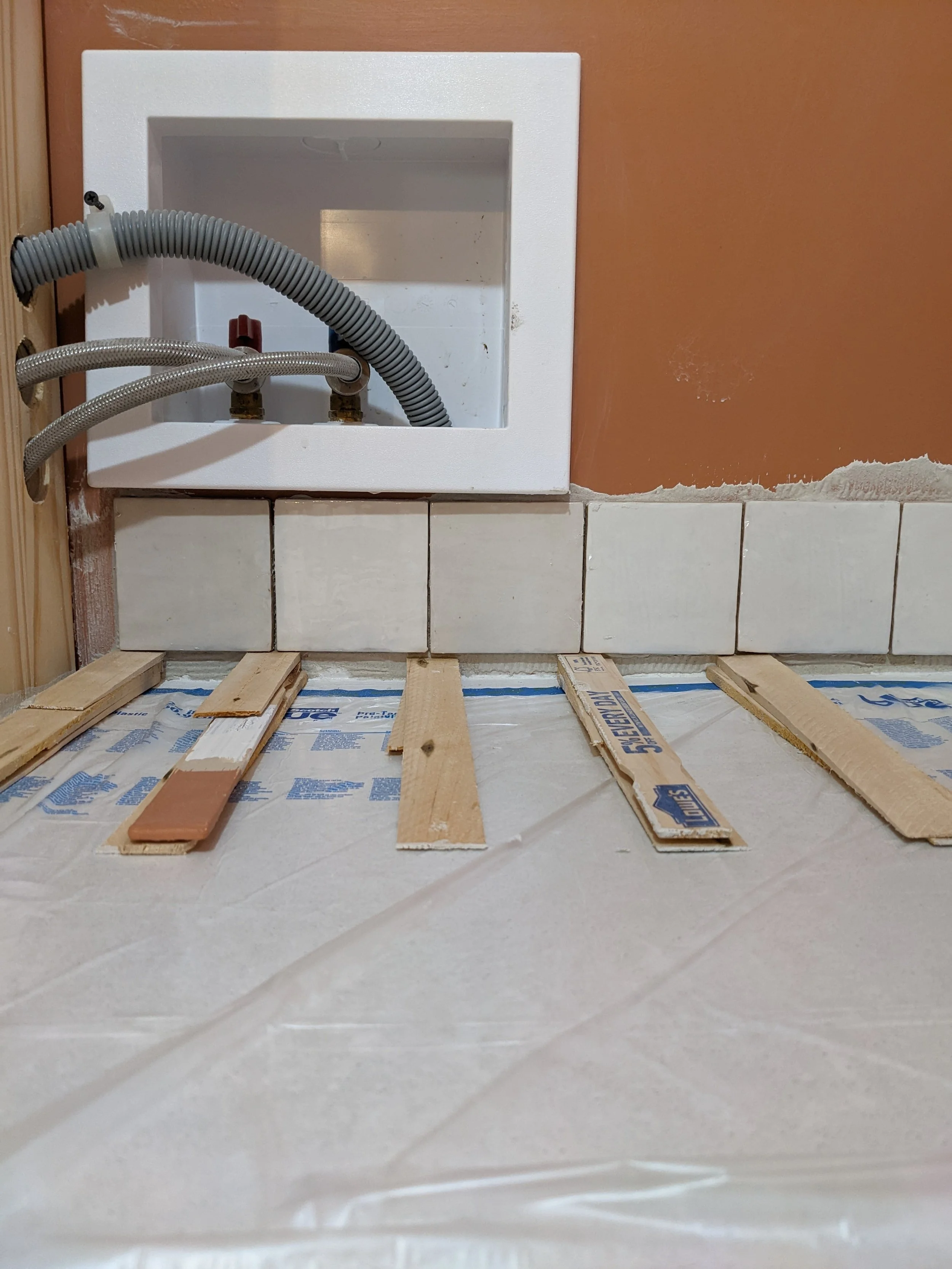 ORC Week 6 - How to Tile Backsplash — Olive & June Home: Bold ...