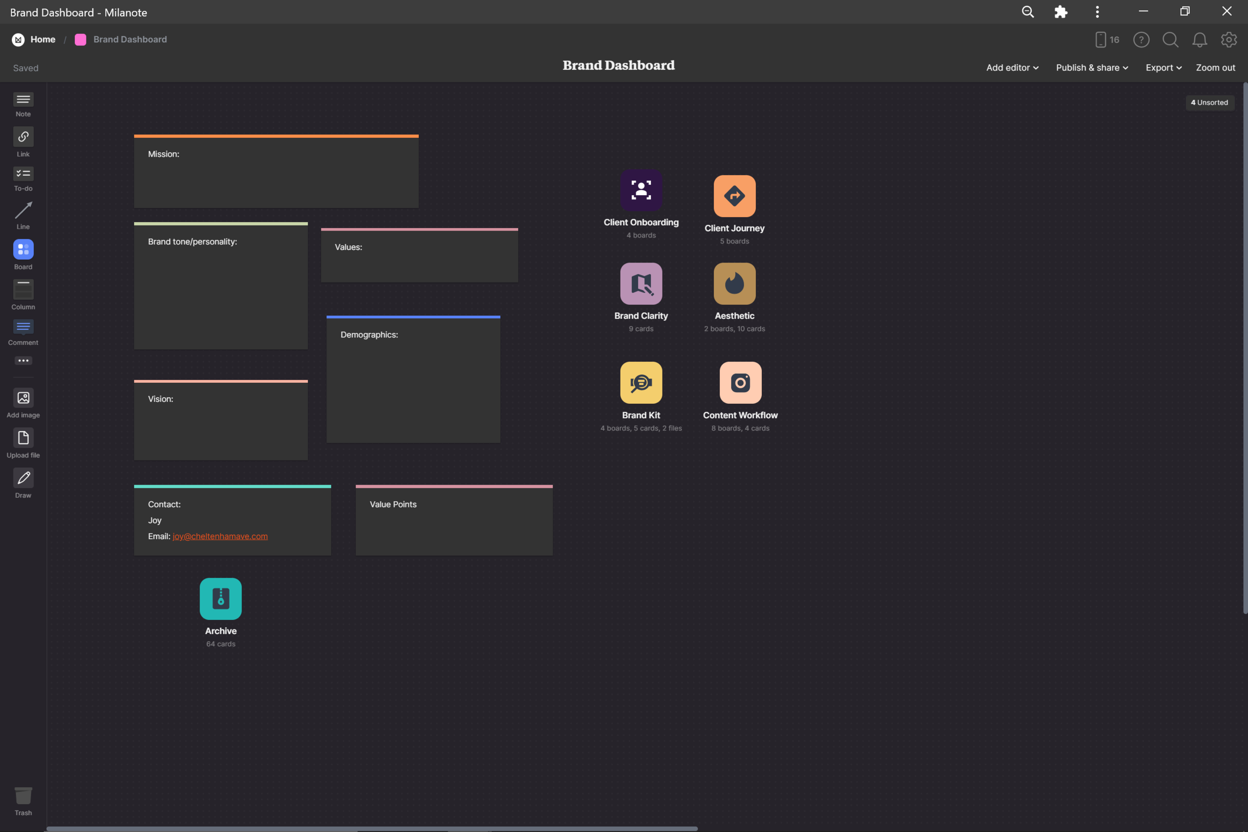 Balancing creative play and productivity with Milanote — Cheltenham Avenue